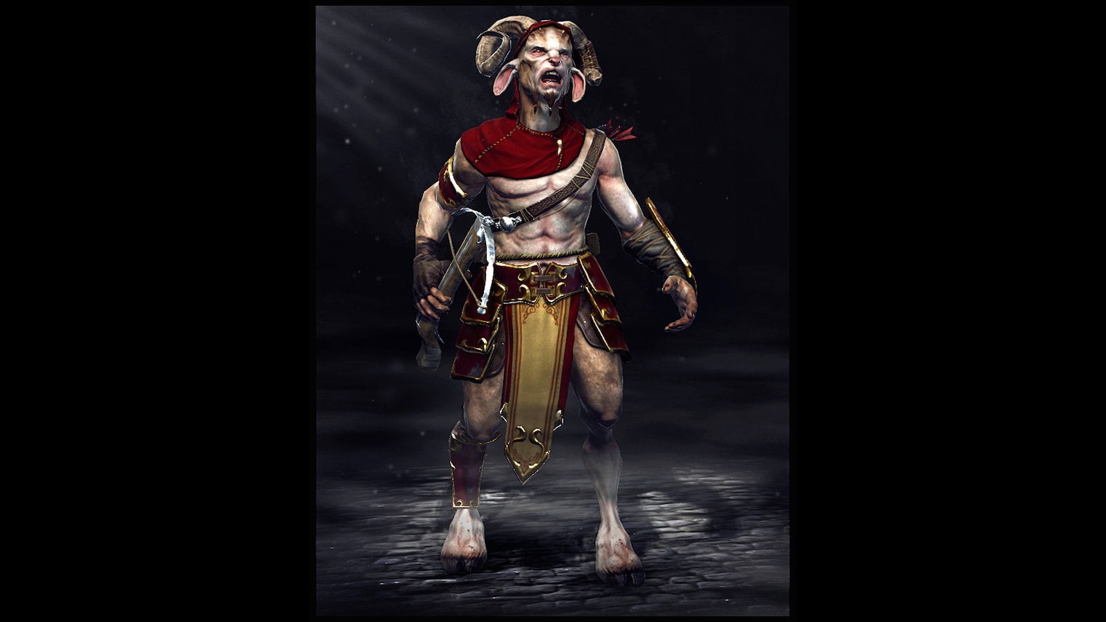 Hero character model: The Goatman in Characters - UE Marketplace