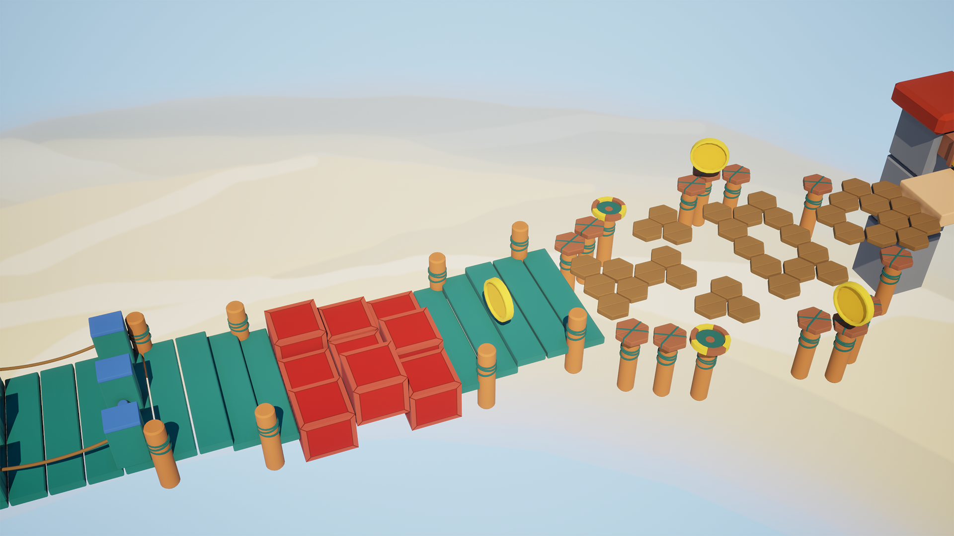 Casual Knockout Platformer pack in Props - UE Marketplace