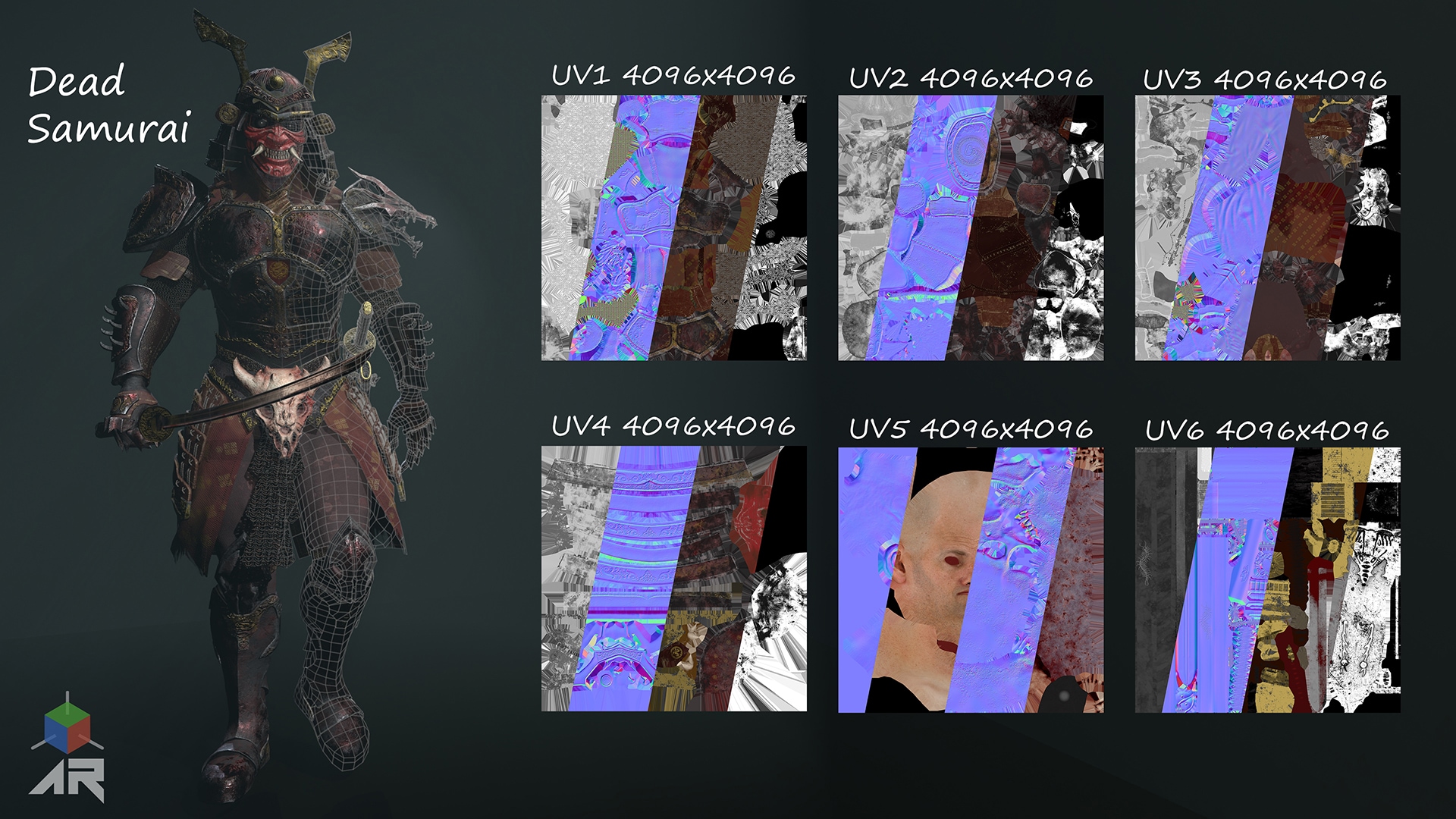 Dead Samurai in Characters - UE Marketplace