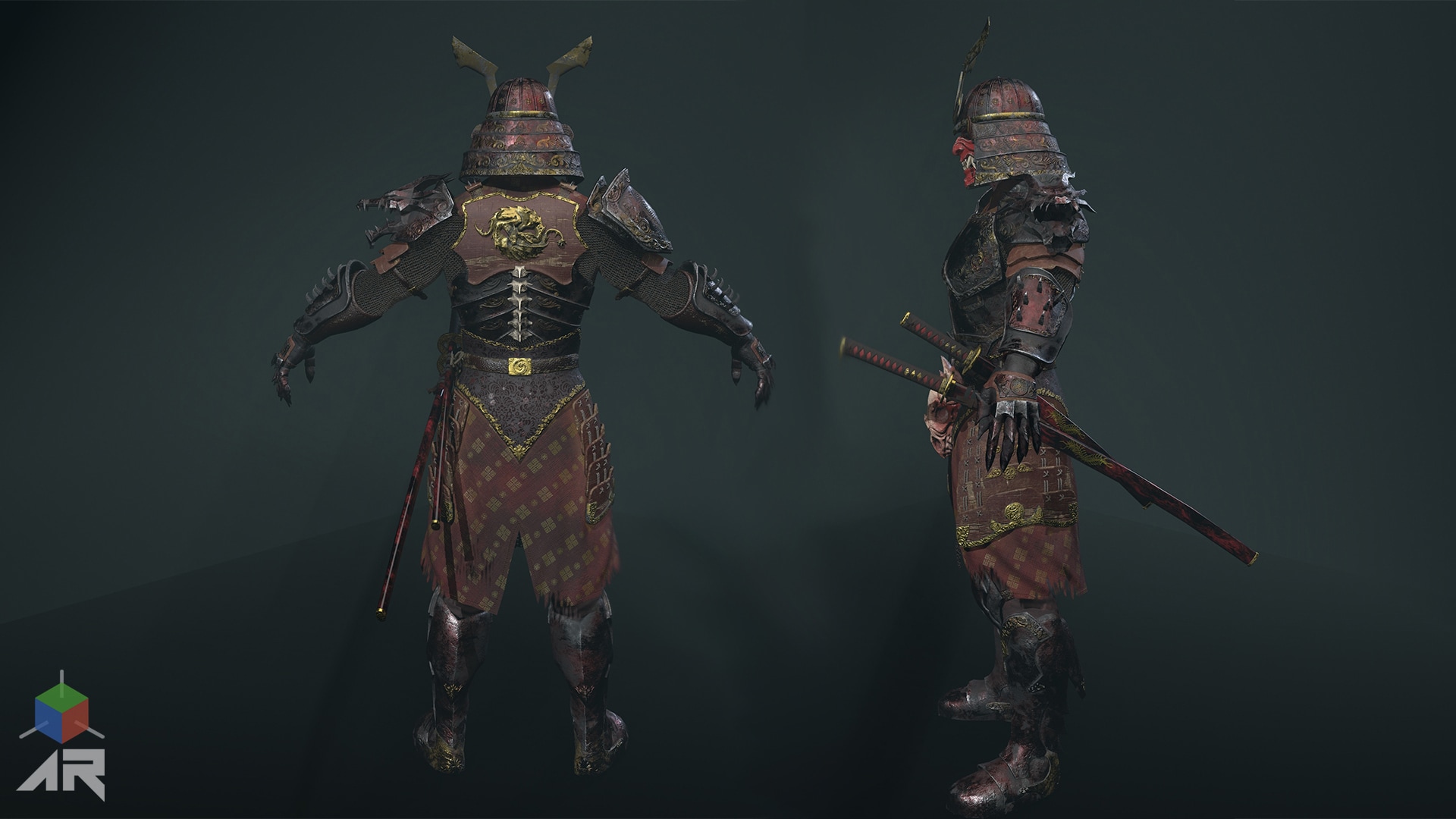 Dead Samurai in Characters - UE Marketplace