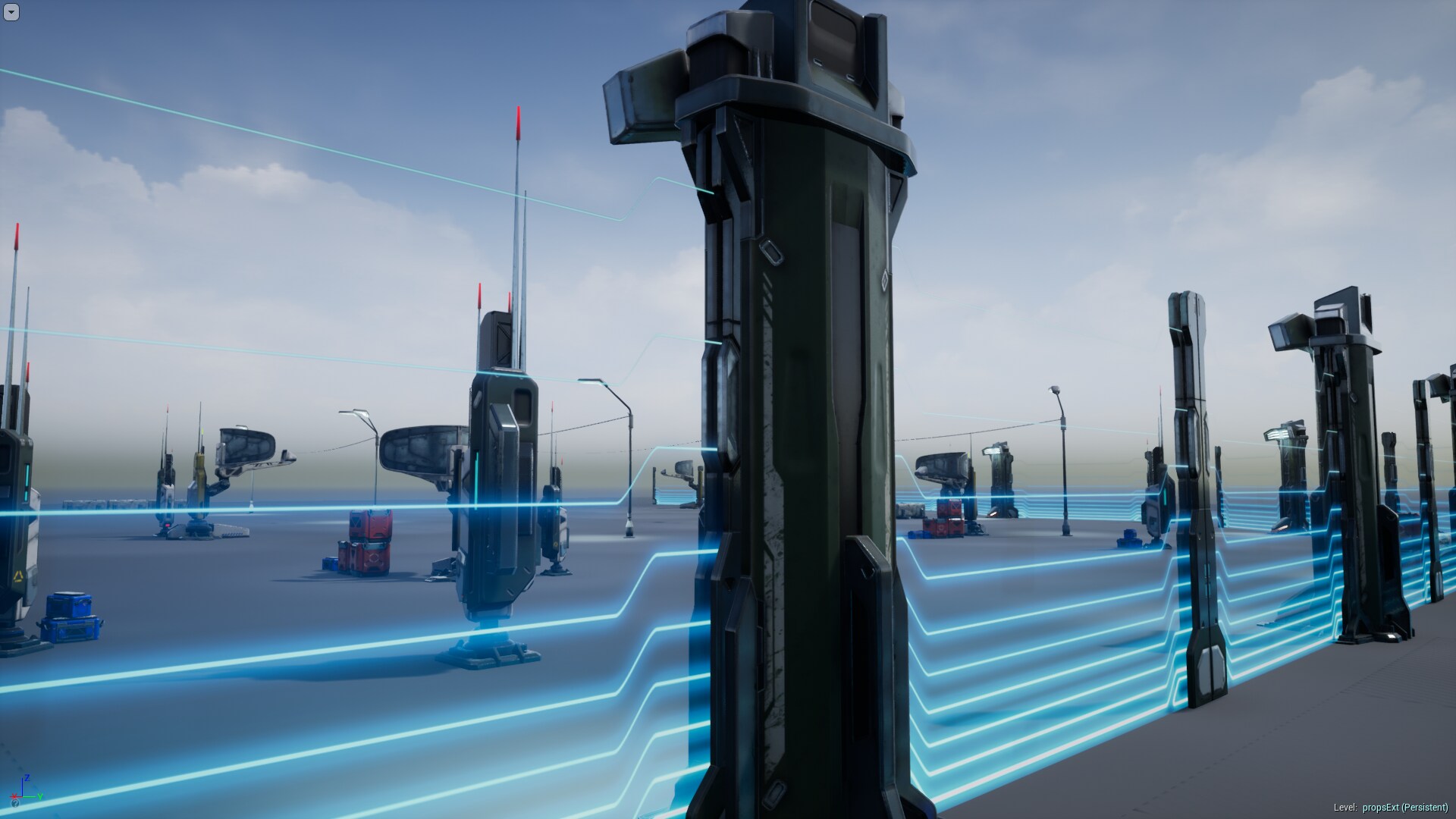 Sci-Fi Props Exterior Pack in Props - UE Marketplace