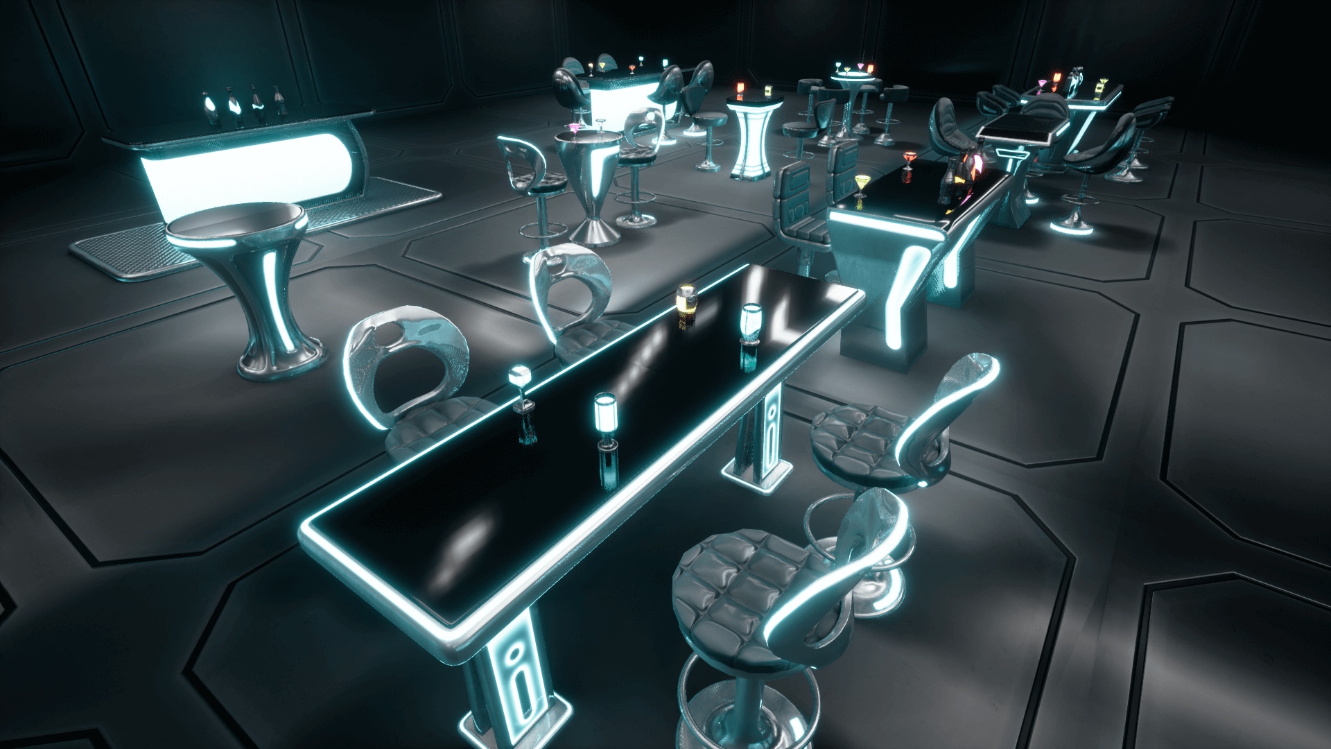 Sci-Fi Bar Props, 카테고리 소품 - UE 마켓플레이스