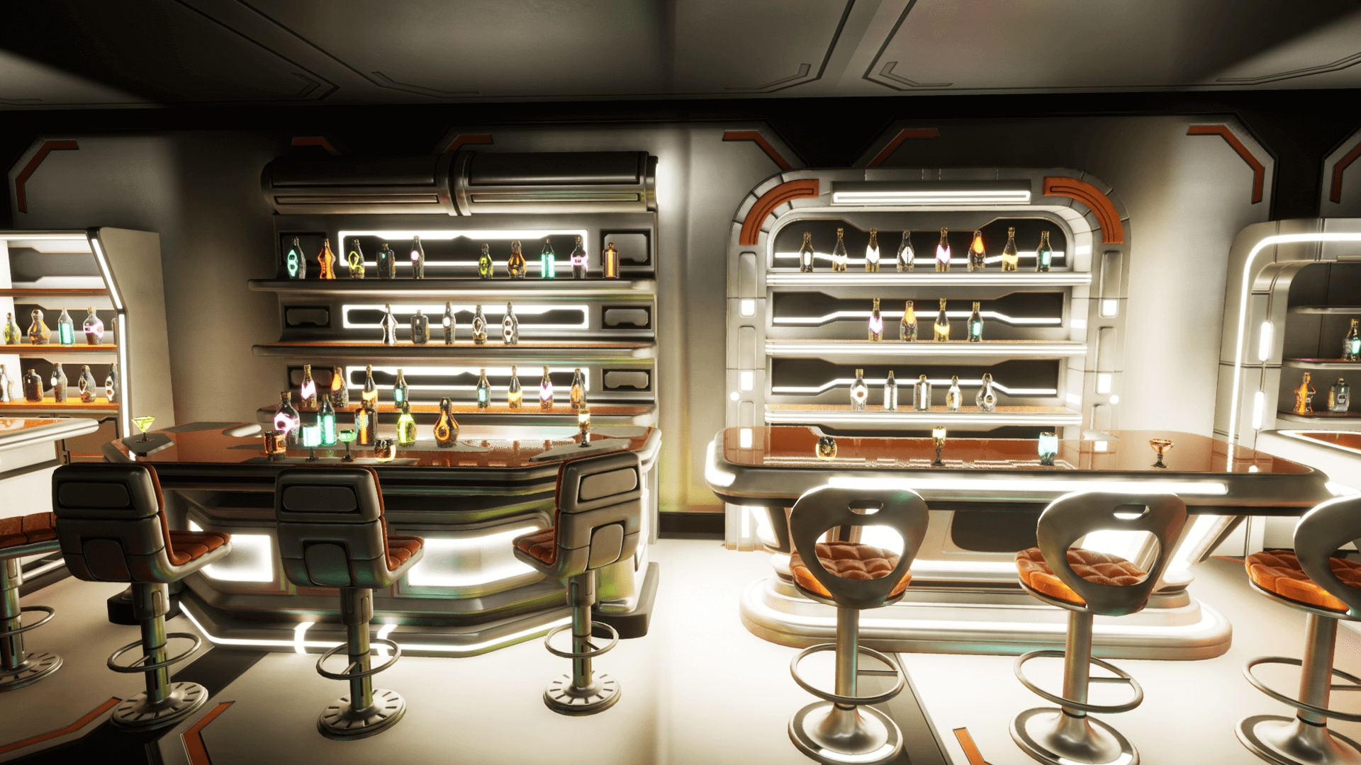 Sci-Fi Bar Props, 카테고리 소품 - UE 마켓플레이스