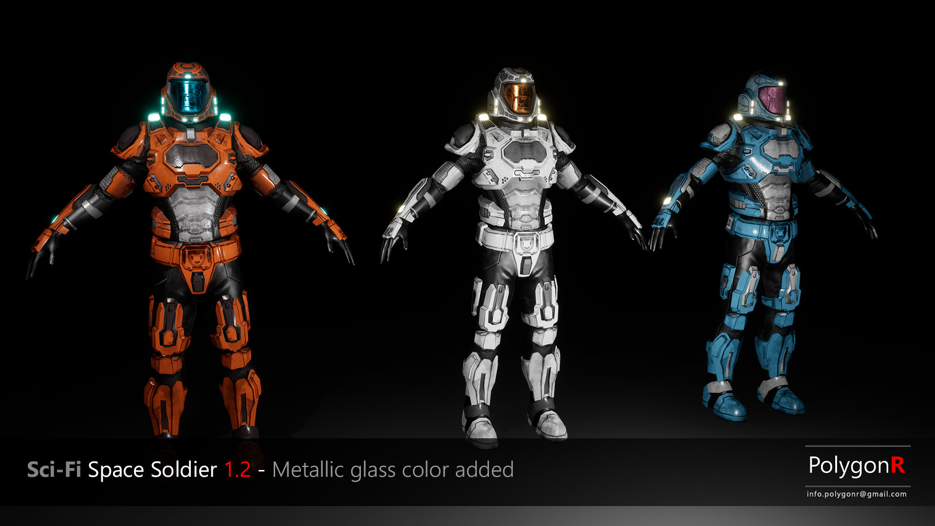 Sci Fi Space Soldier