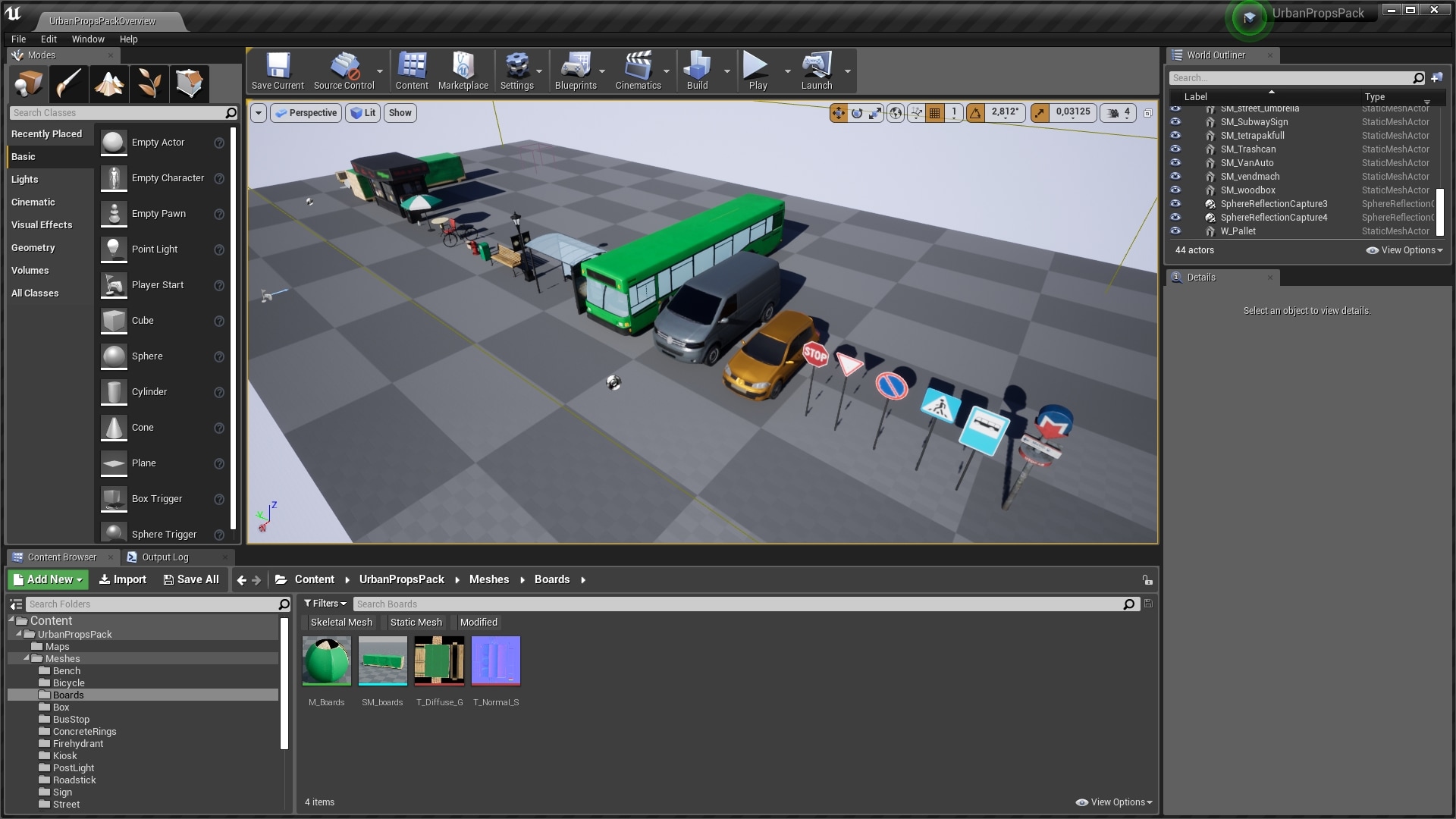 Urban Props Pack in Props - UE Marketplace