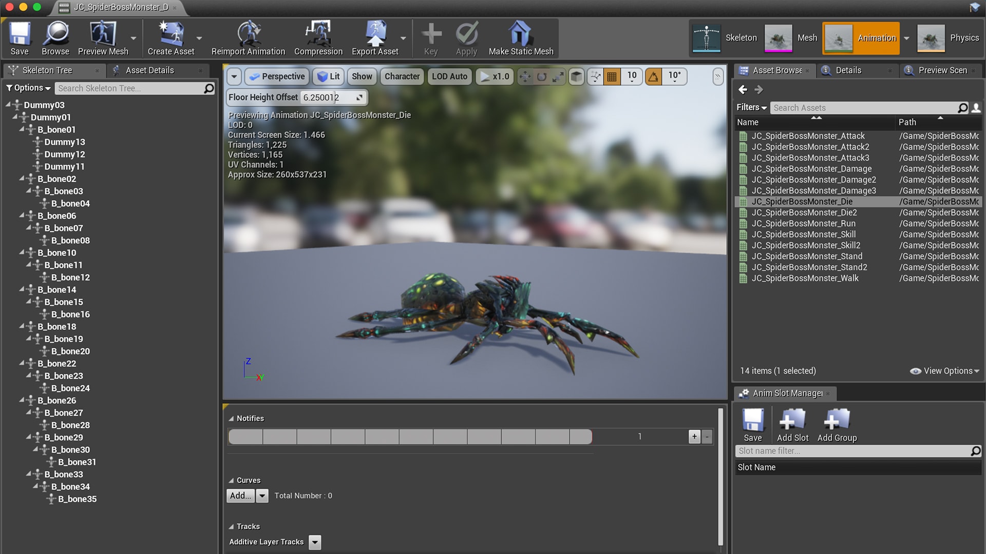 Spider Boss Monster in Characters - UE Marketplace