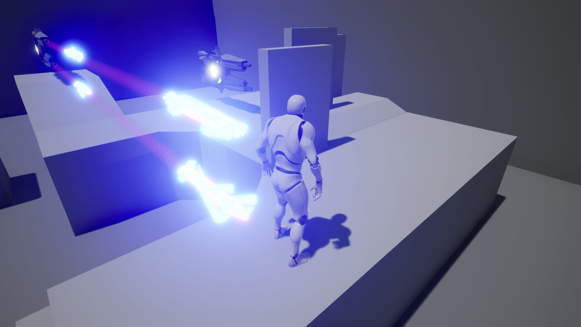 Sci-Fi Attack Drone in Props - UE Marketplace