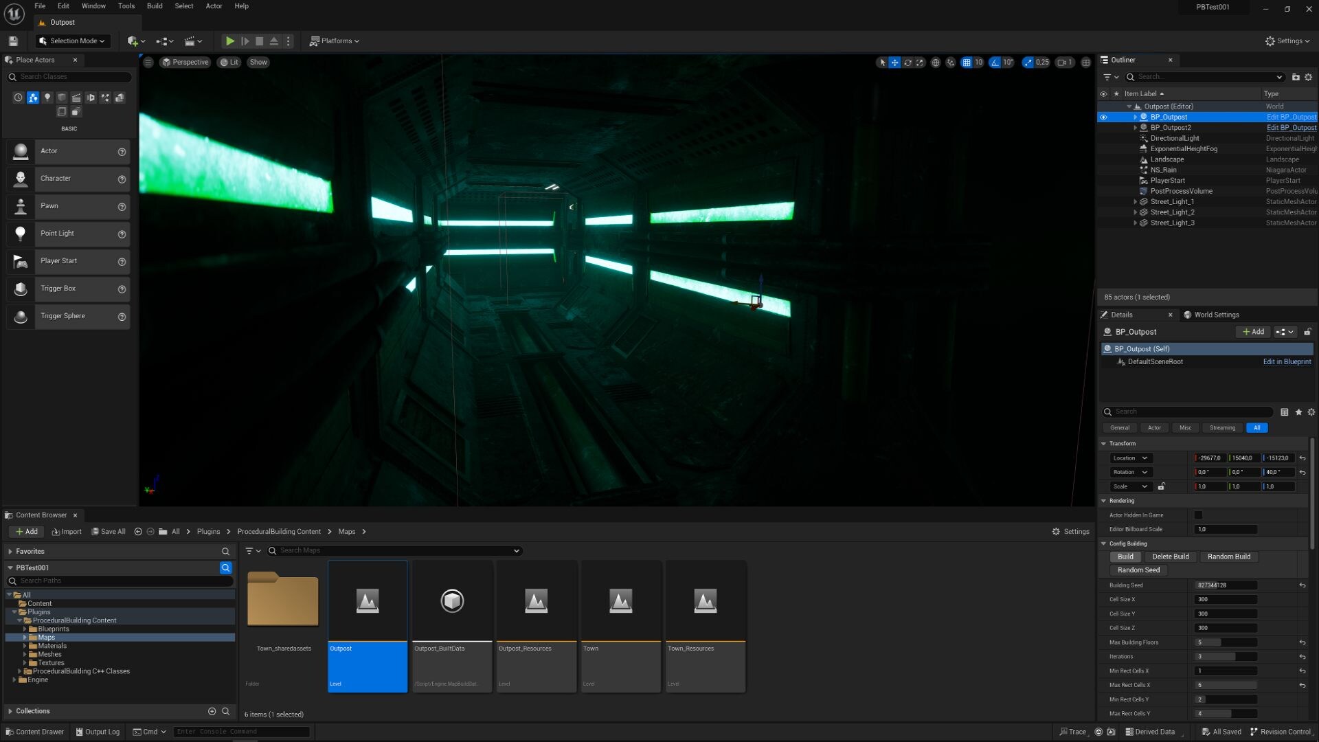 Procedural Building in Code Plugins - UE Marketplace