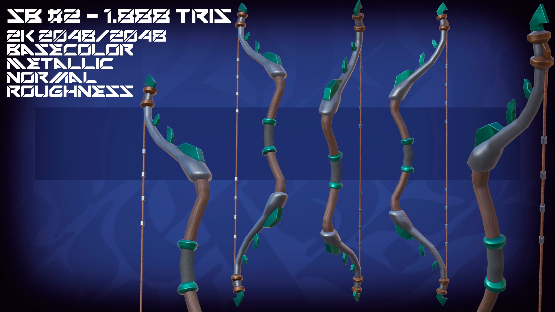 Stylized Bows PBR Asset Pack Vol.1 in Weapons - UE Marketplace