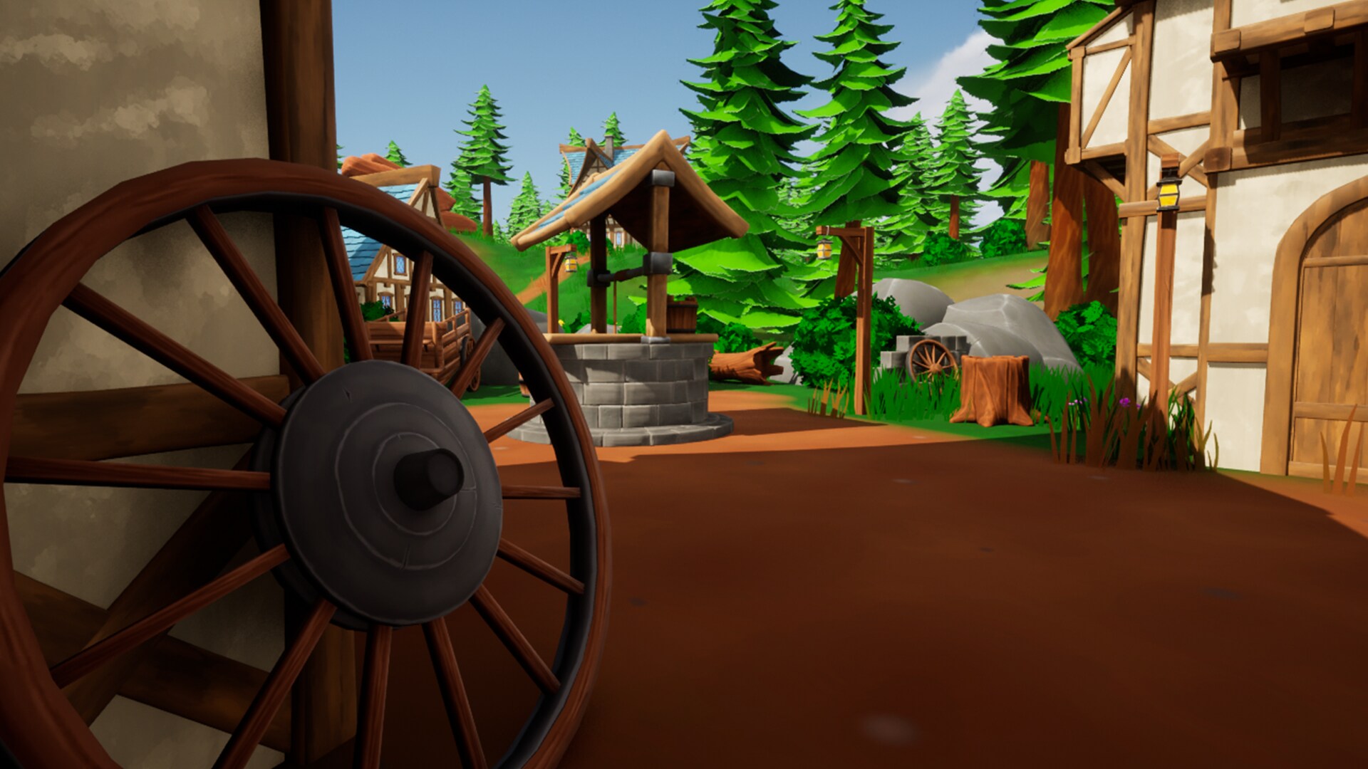 Stylized Medieval Environment in Environments - UE Marketplace