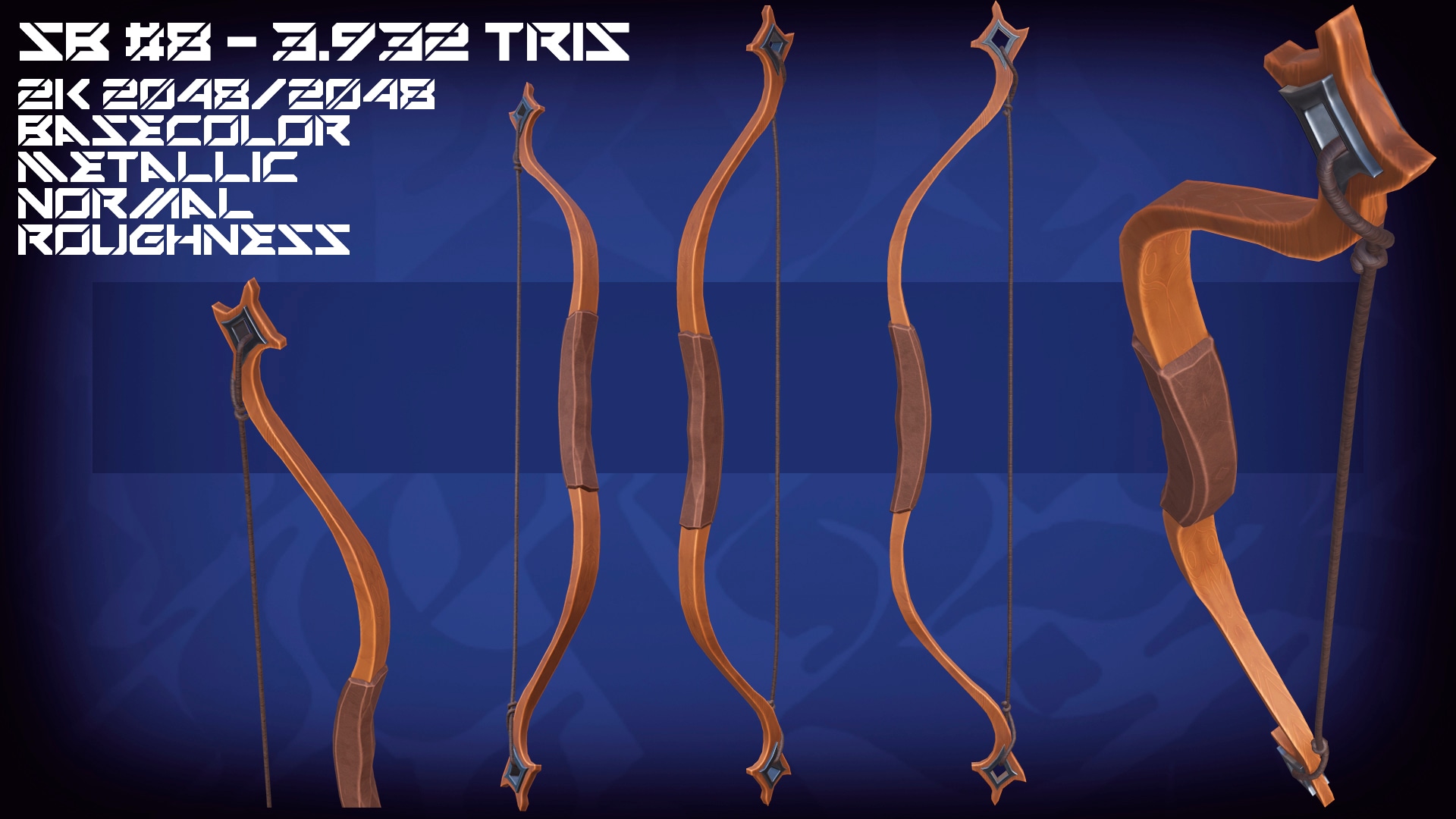 Stylized Bows PBR Asset Pack Vol.1 in Weapons - UE Marketplace