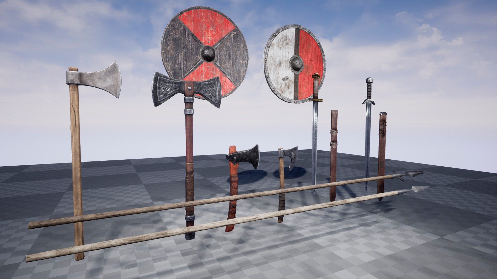 Medieval Weapons in Weapons - UE Marketplace