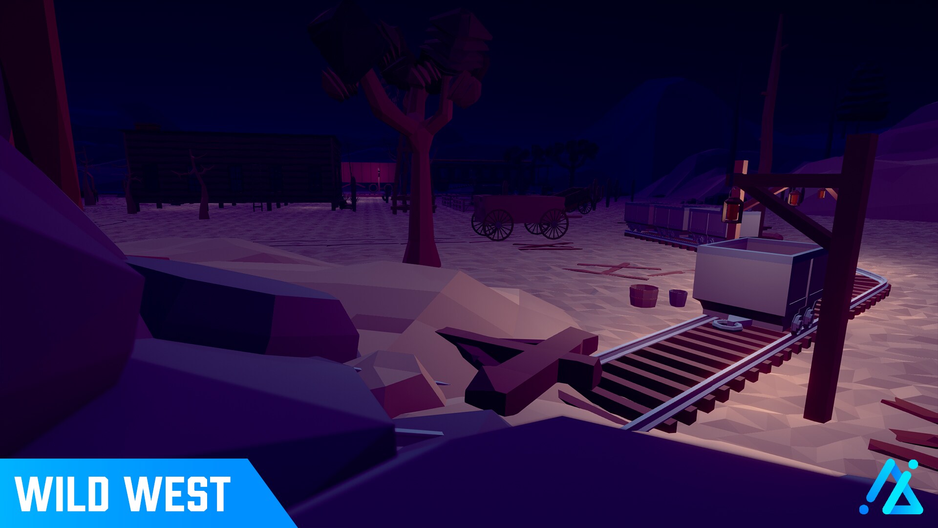 POLY - Wild West in Environments - UE Marketplace