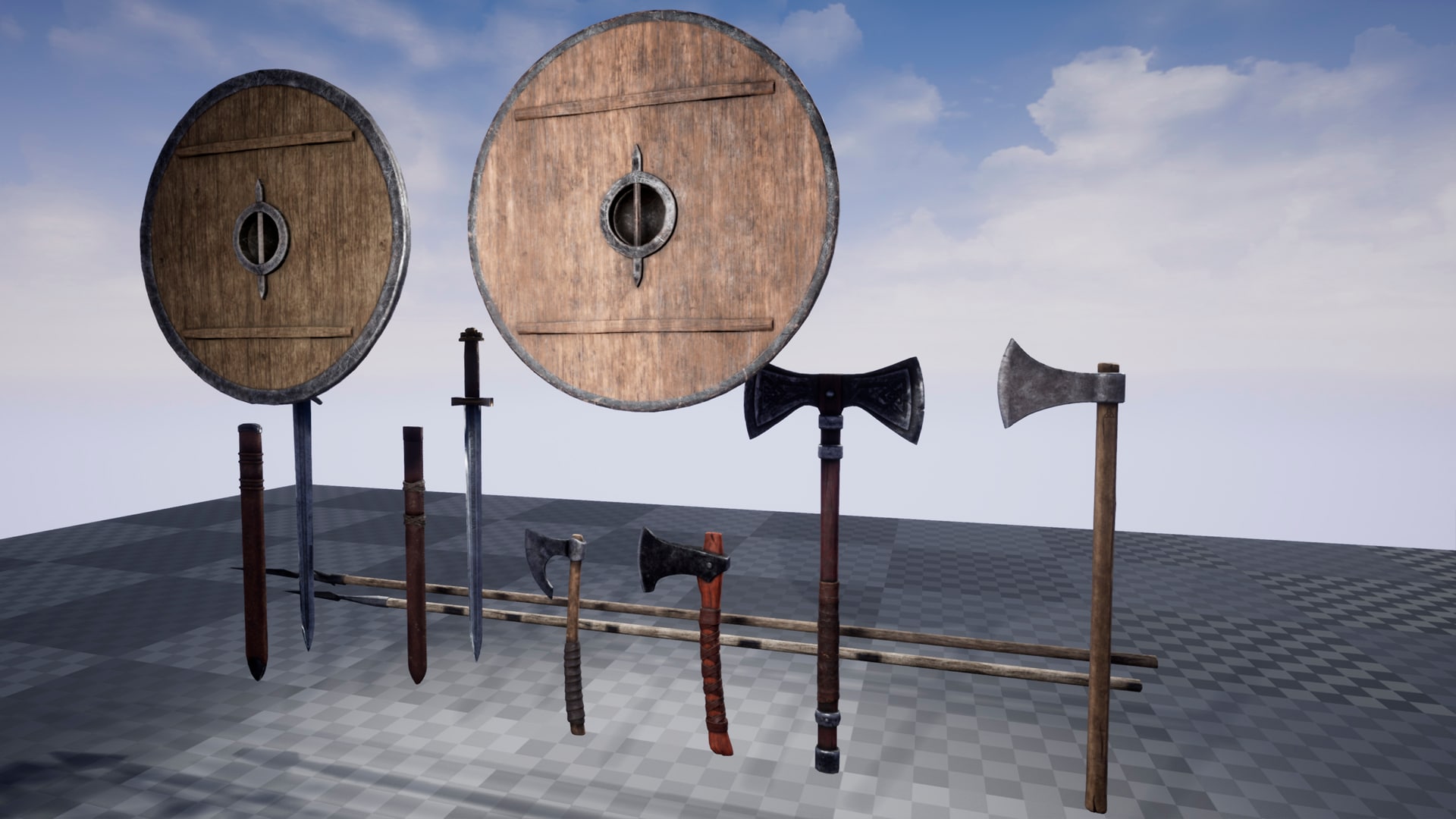 Medieval Weapons in Weapons - UE Marketplace