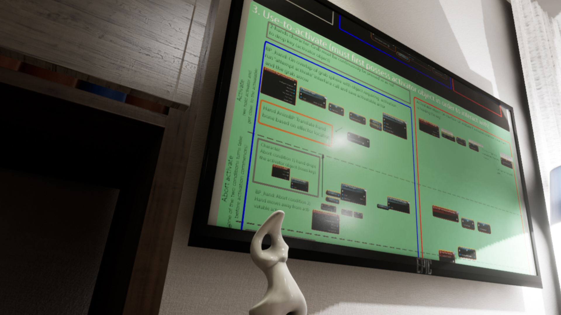 LEAKED GAME ASSETS - Realistic VR Doors Physics based Parameterised