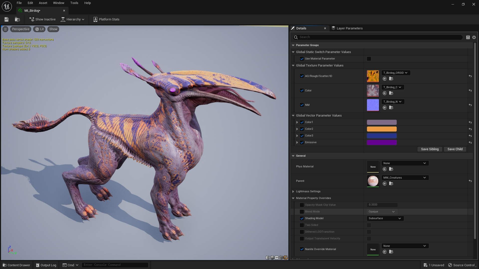 Alien Dogs in Characters - UE Marketplace