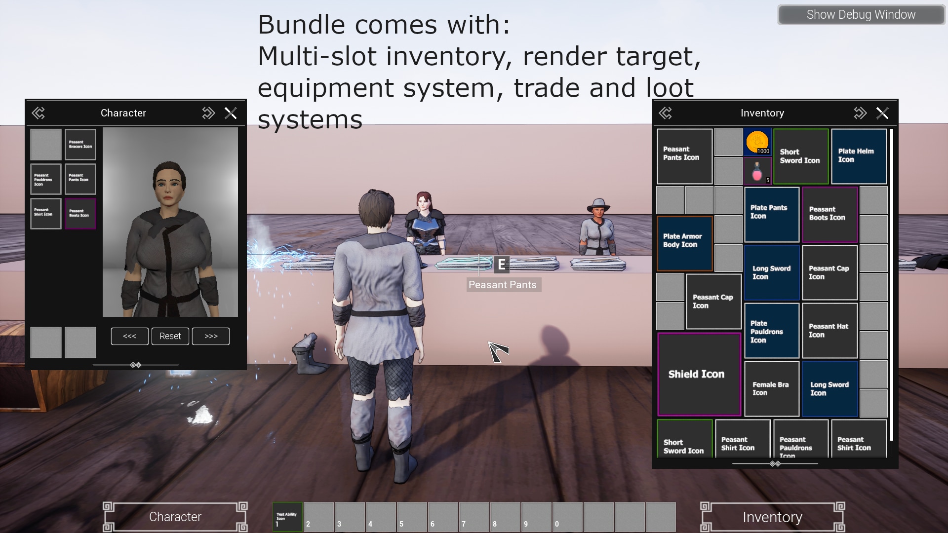 RPG Character Generation and Inventory System in Blueprints - UE ...