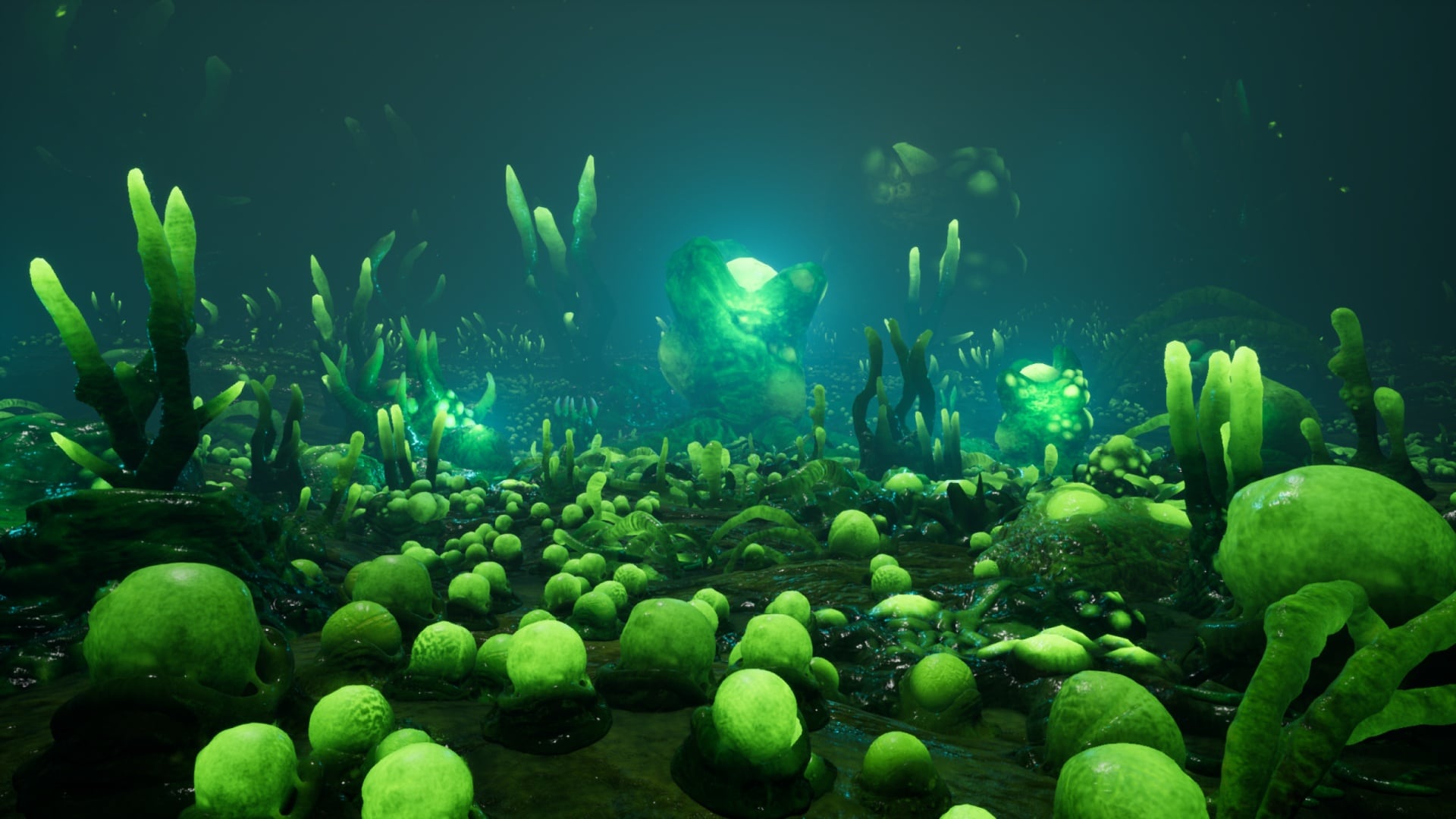 Alien Biomass Infection Planet and Scifi Corridor in Environments - UE ...