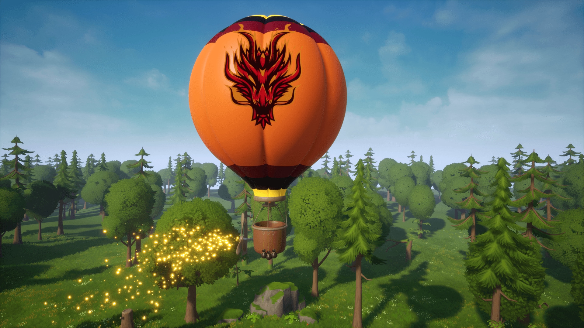 Hot Air Balloon Controller in Blueprints - UE Marketplace