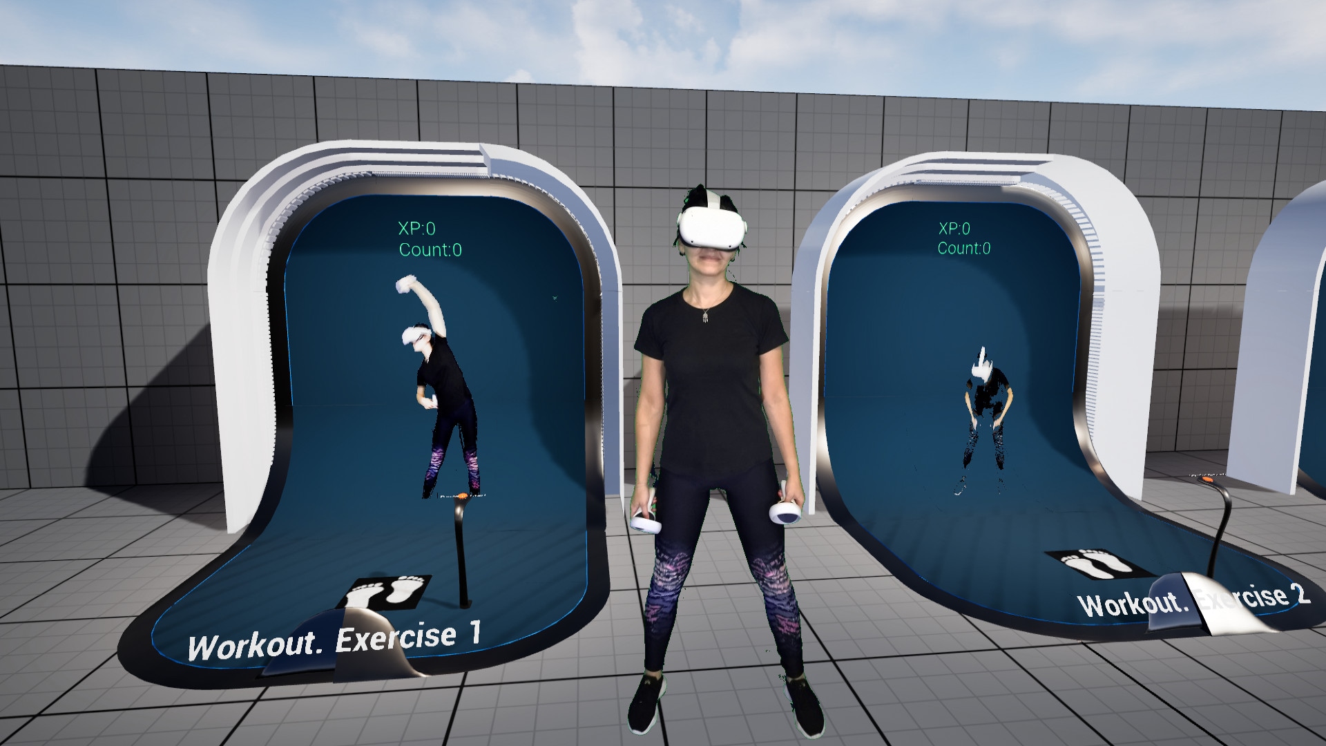 Vr Fitness Template Asset Cloud