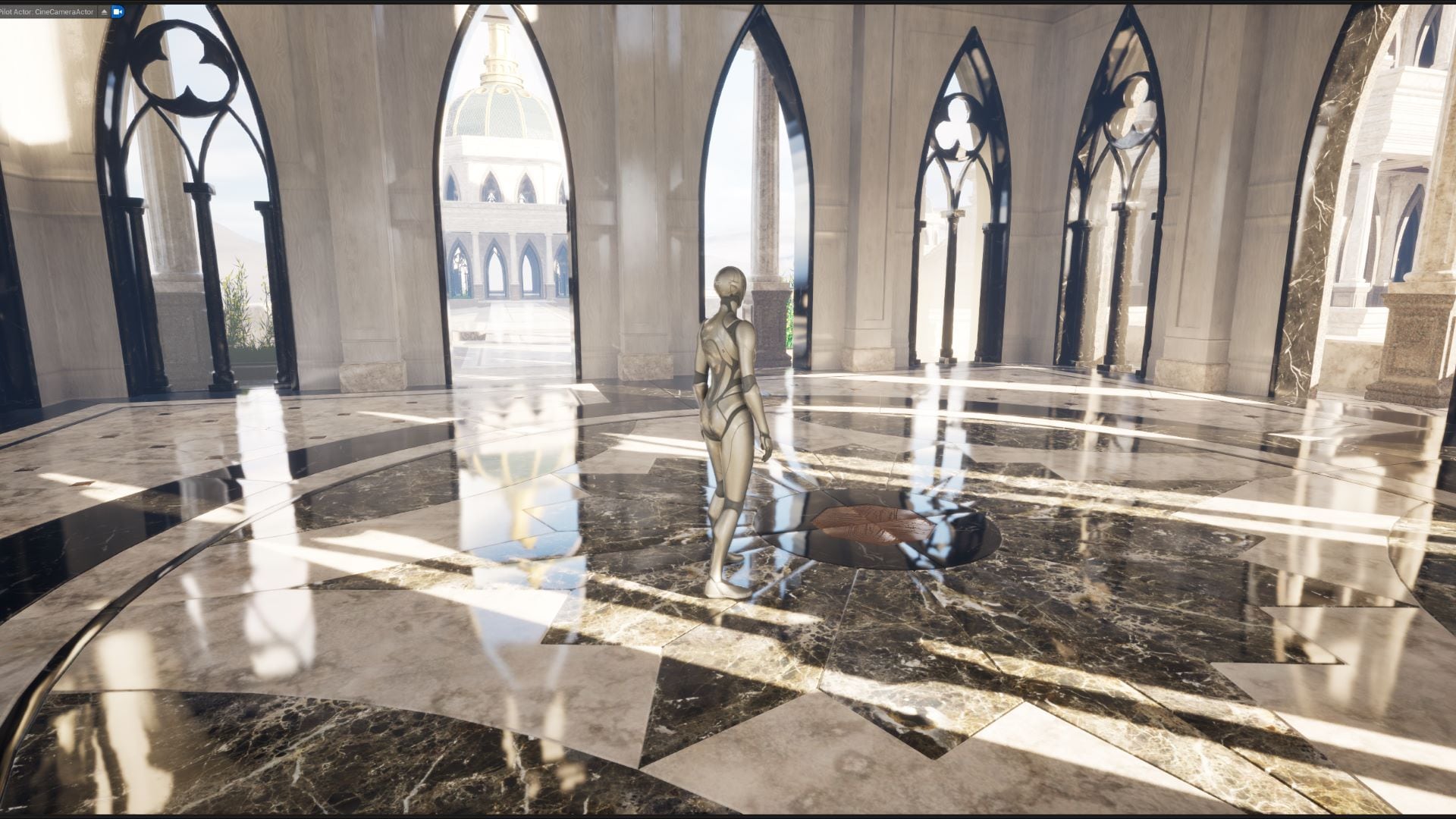 Luxury Palace: Opulent Palace with Gilded Domes and Temple Structures ...