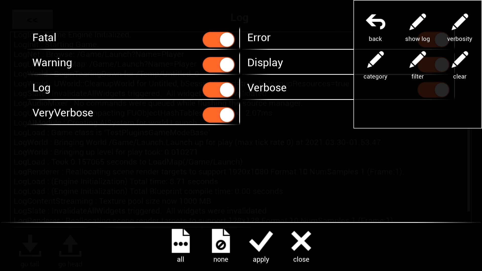 Marvel Console in Code Plugins - UE Marketplace