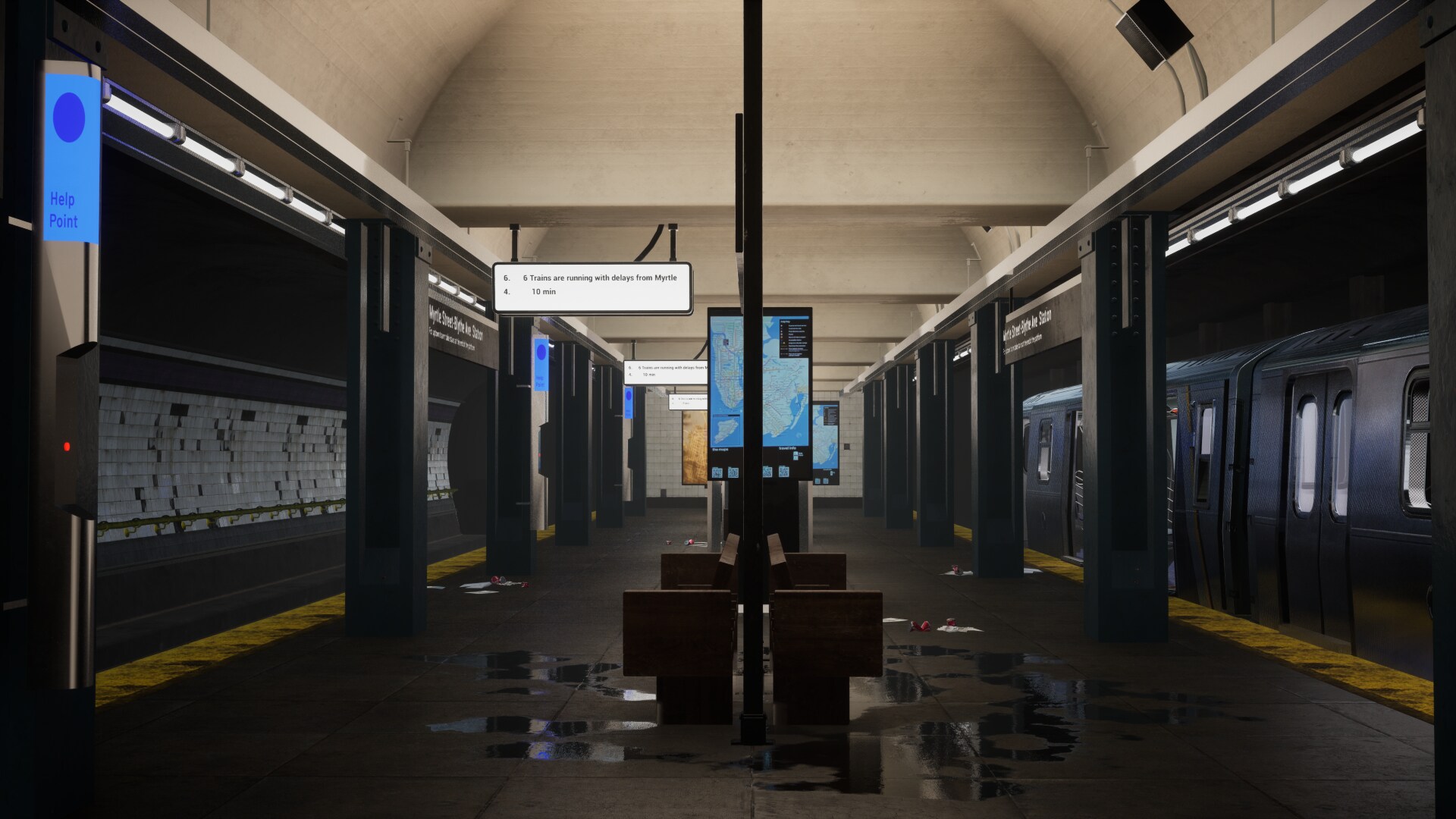 Modular Subway Station & Train：プロップ・小物 - UE マーケットプレイス