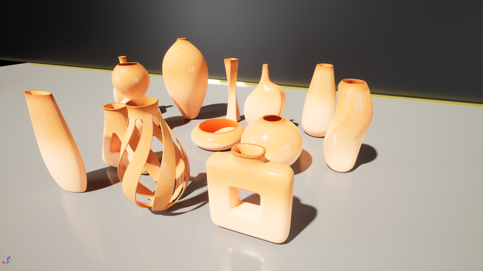 Decoration design vases Vol 2 in Props - UE Marketplace