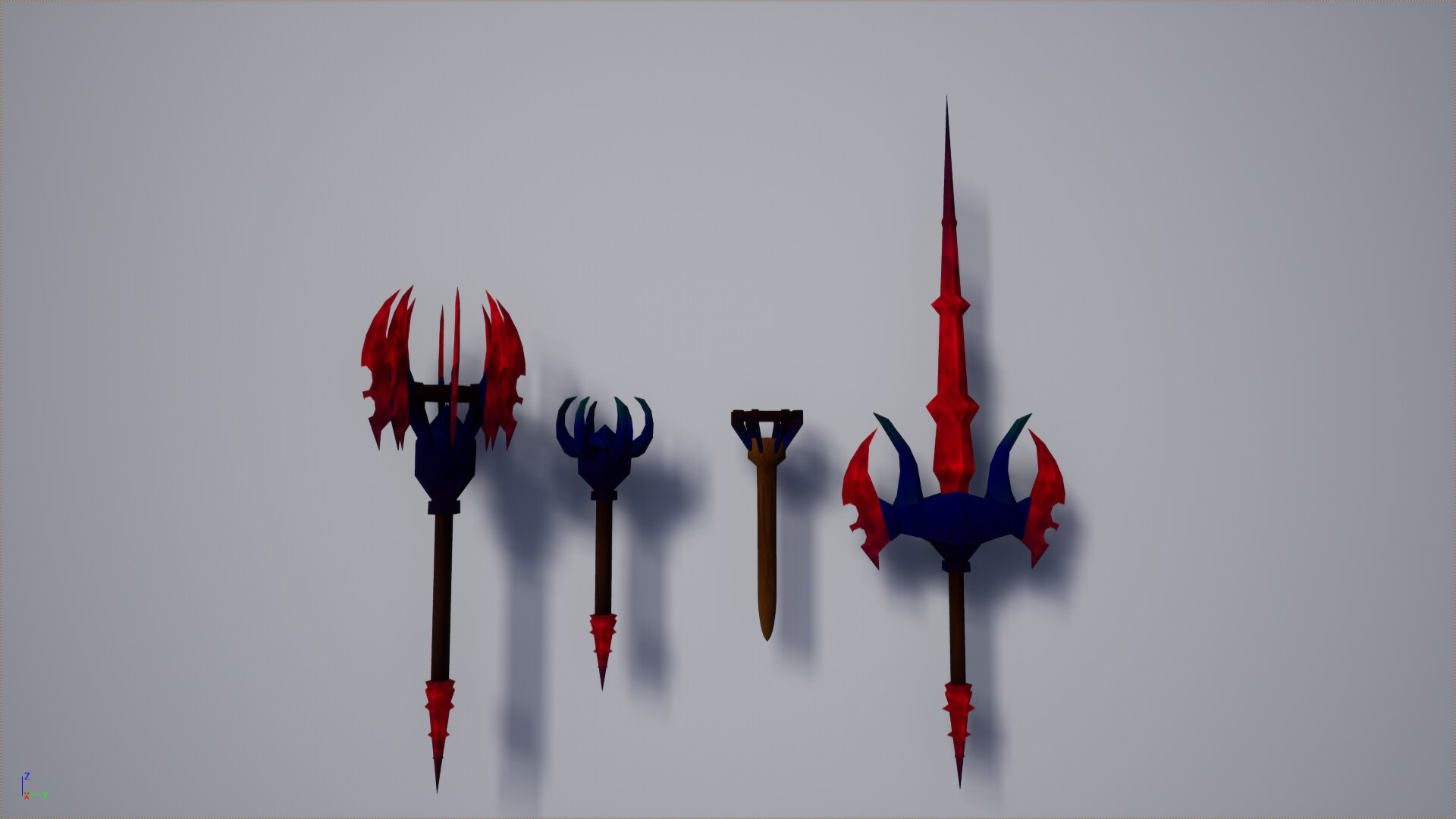 Stylized Good Vs Evil Weapons in Props - UE Marketplace