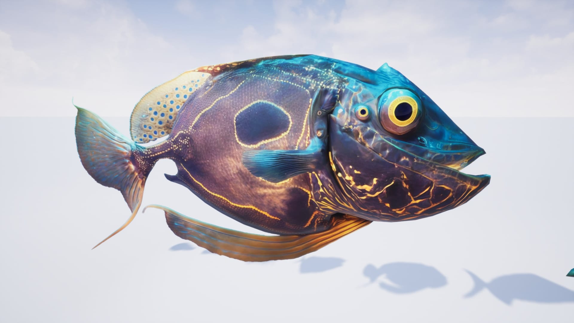 Alien Fish for School System - Scifi Fantasy Creatures in Characters ...