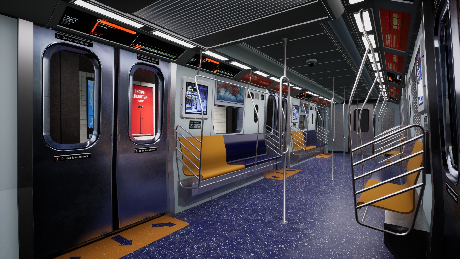 Modular Subway Station & Train：プロップ・小物 - UE マーケットプレイス