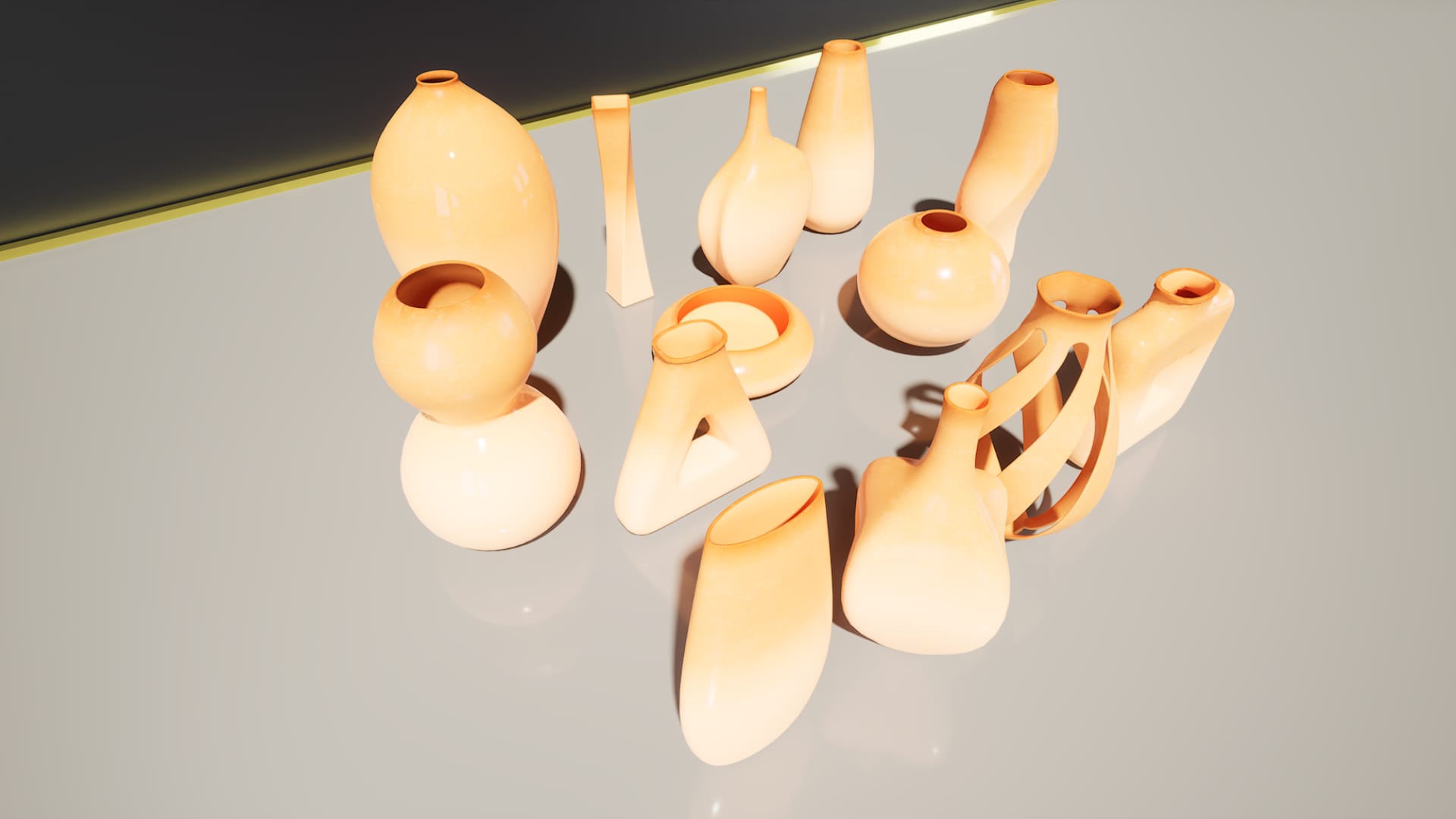 Decoration design vases Vol 2 in Props - UE Marketplace