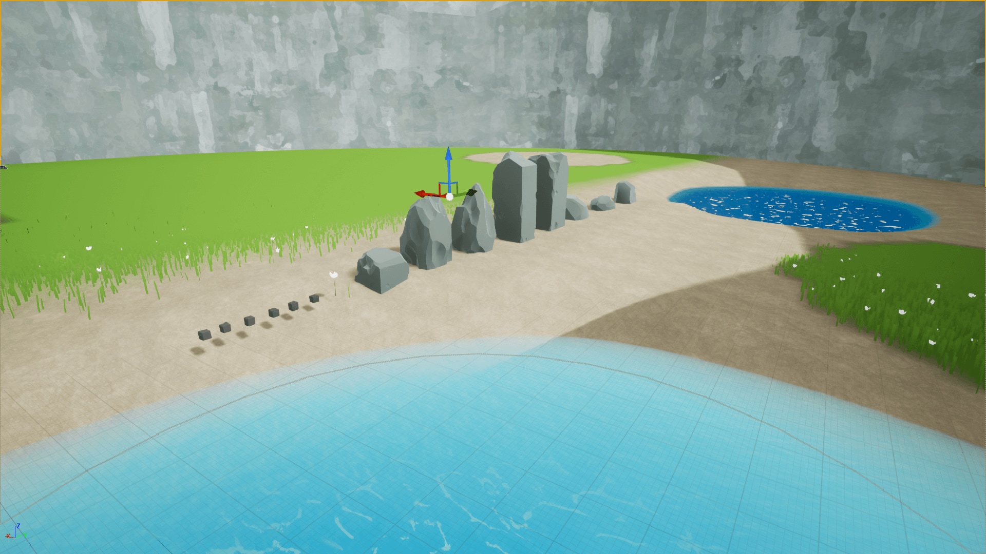HW Stylized Pond in Environments - UE Marketplace