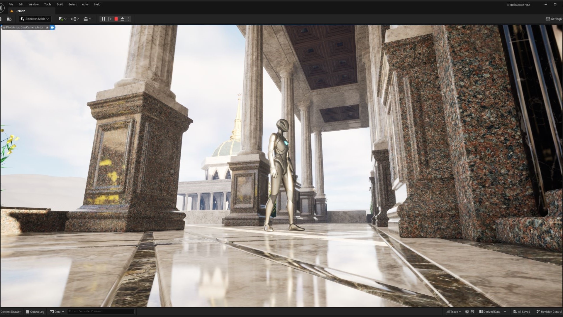 Luxury Palace: Opulent Palace with Gilded Domes and Temple Structures ...