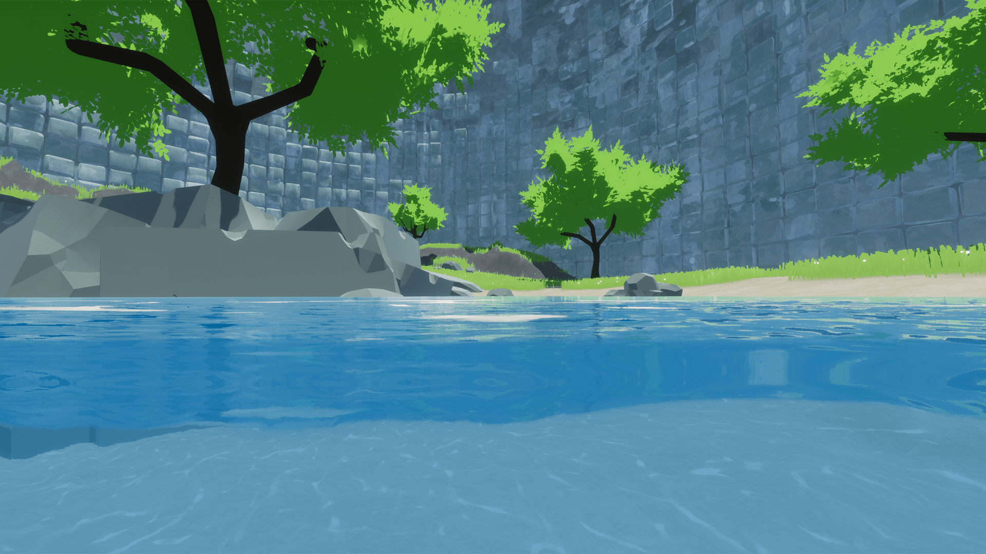 HW Stylized Pond in Environments - UE Marketplace