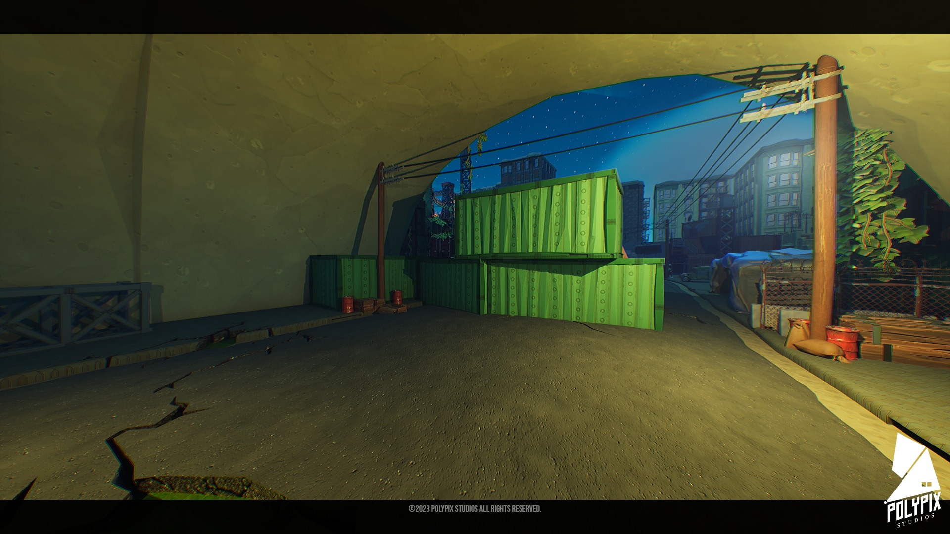 Container Zone in Environments - UE Marketplace