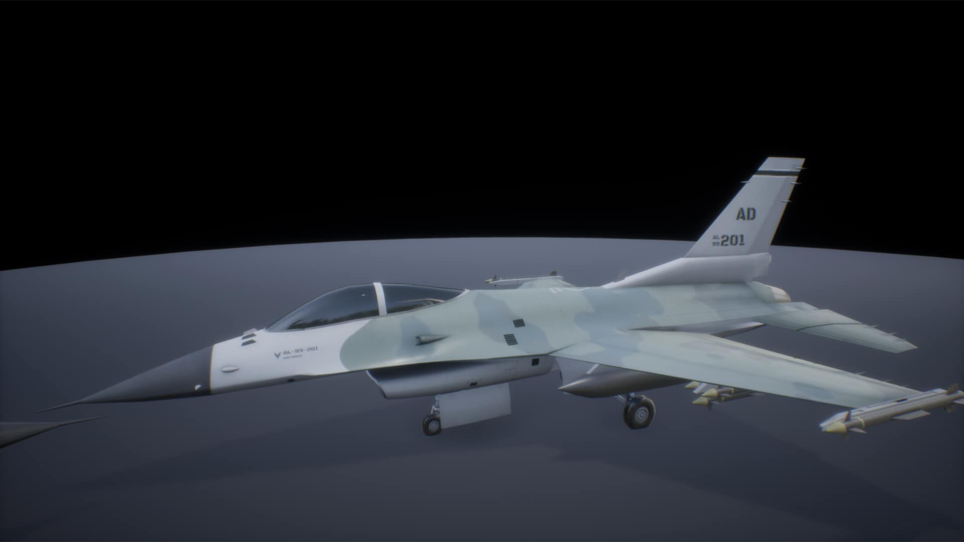 animated Jet fighter F16 in Props - UE Marketplace