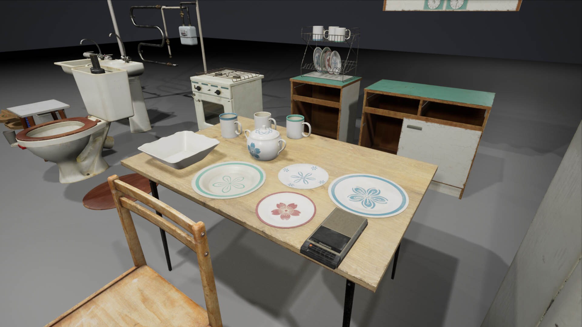 Post Soviet Poor Flat, 카테고리 배경 - UE 마켓플레이스