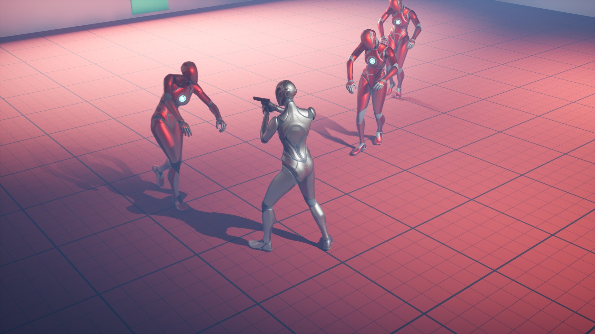 在蓝图创建的Retro Survival Horror Template - 虚幻引擎商城