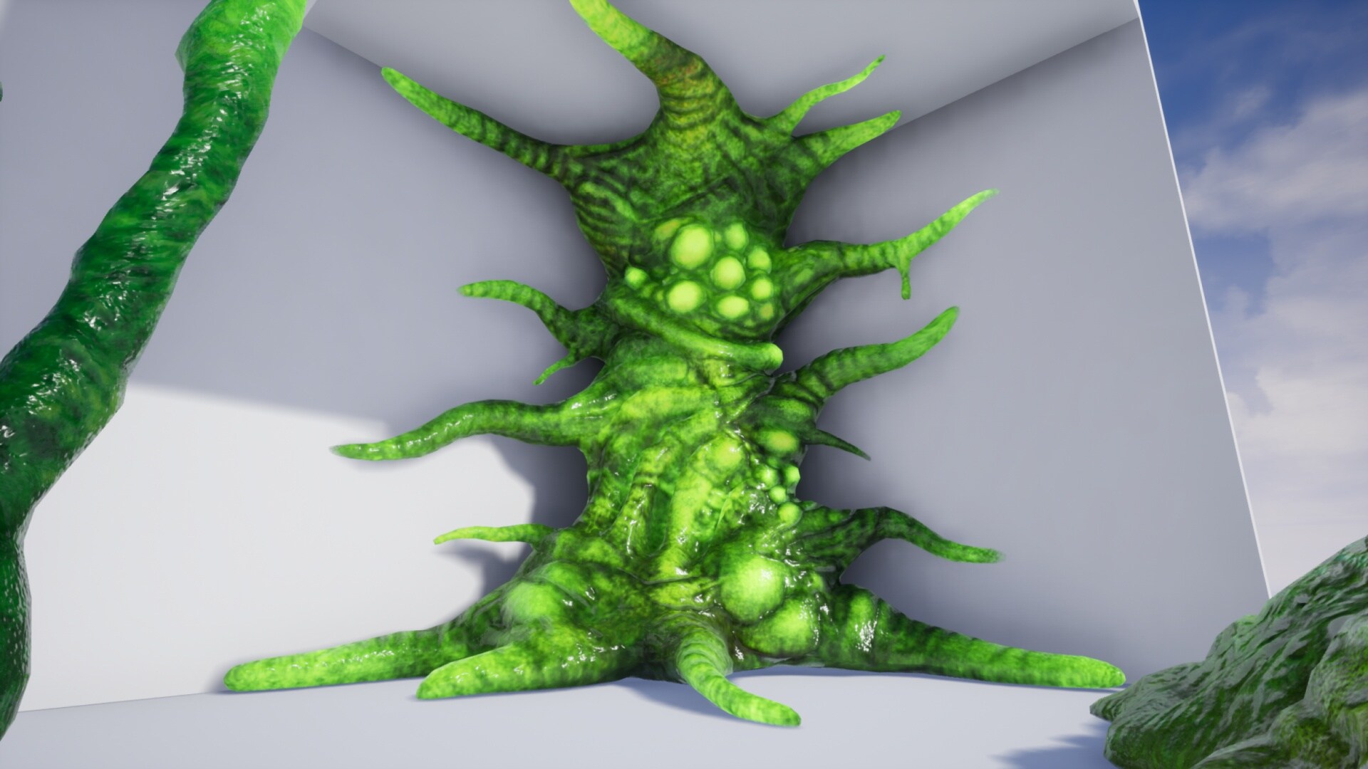 Alien Biomass Infection Planet and Scifi Corridor in Environments - UE ...