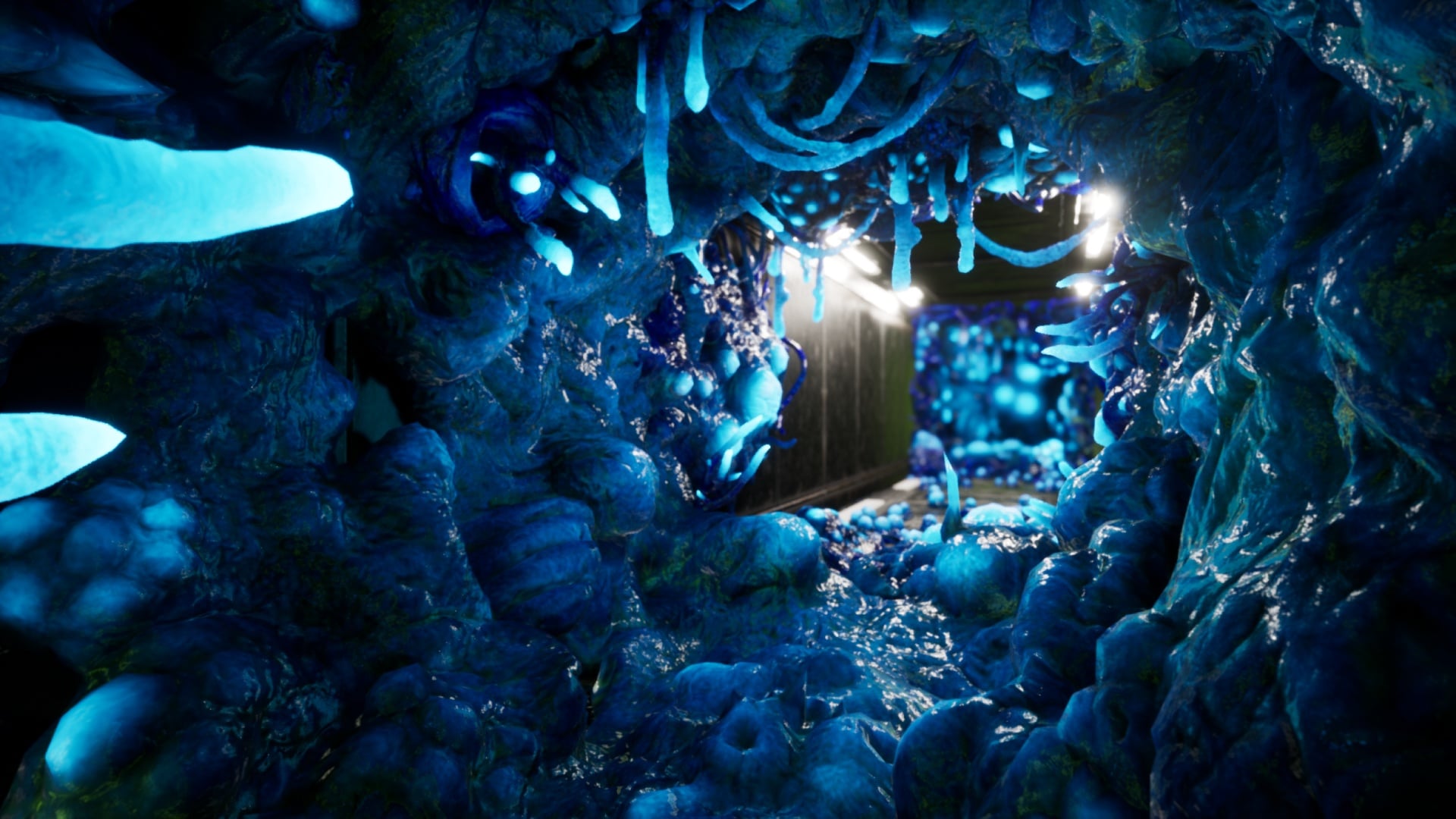 Alien Biomass Infection Planet and Scifi Corridor in Environments - UE ...