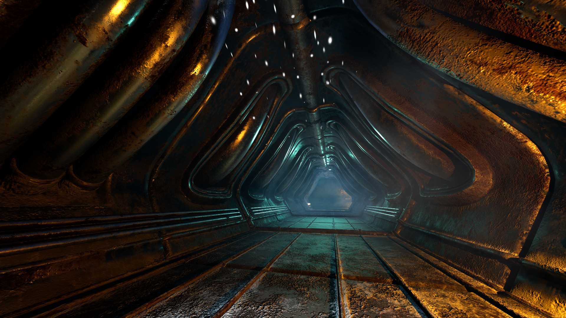 在环境创建的Arctic Alien Base - 虚幻引擎商城