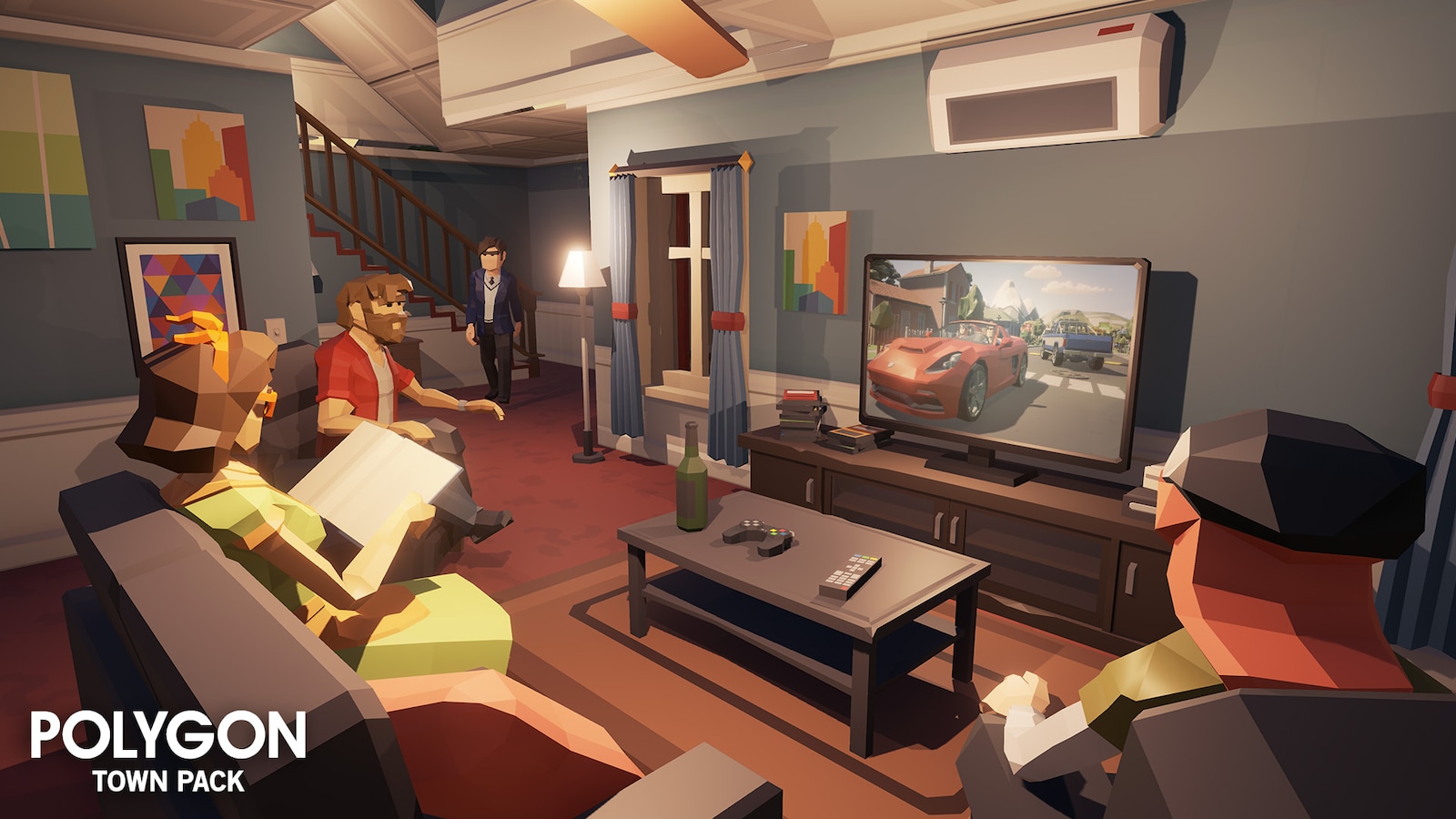 POLYGON - Town Pack in Environments - UE Marketplace