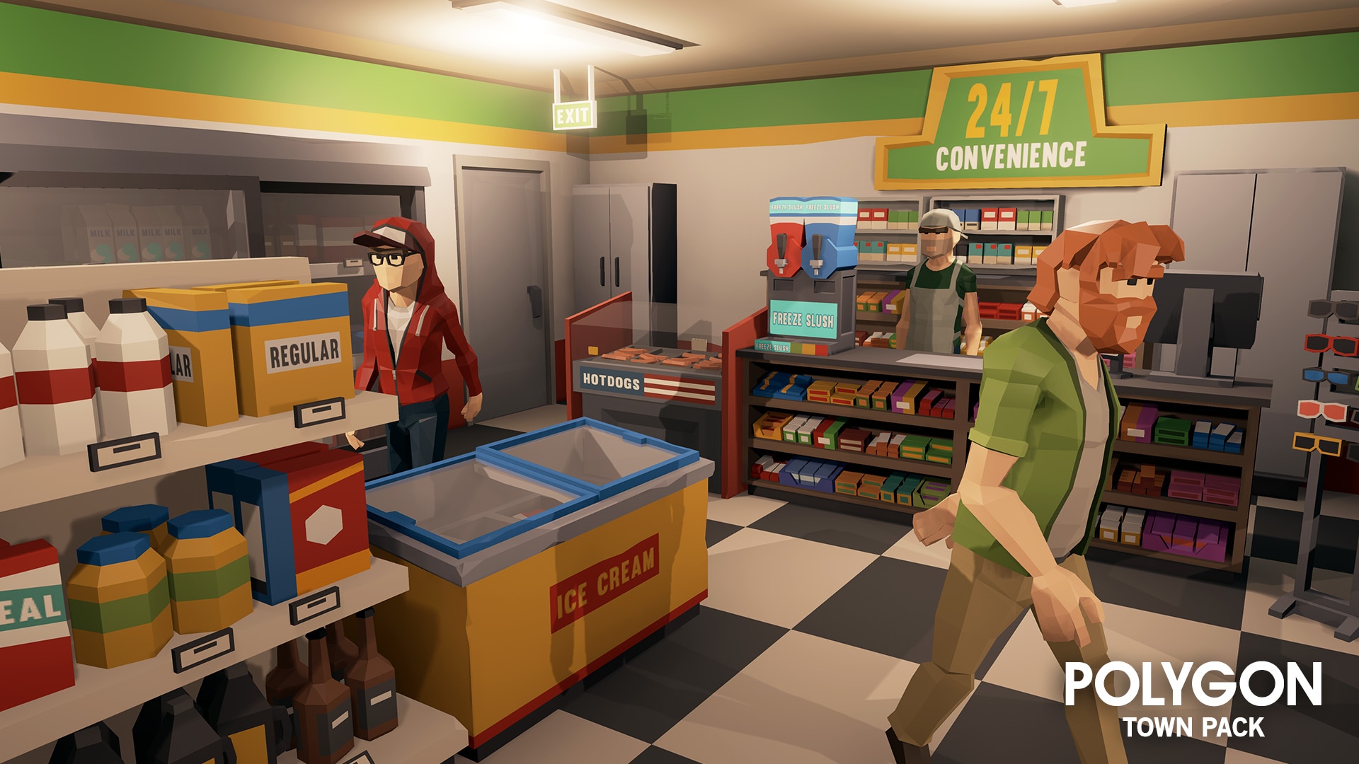 POLYGON - Town Pack in Environments - UE Marketplace