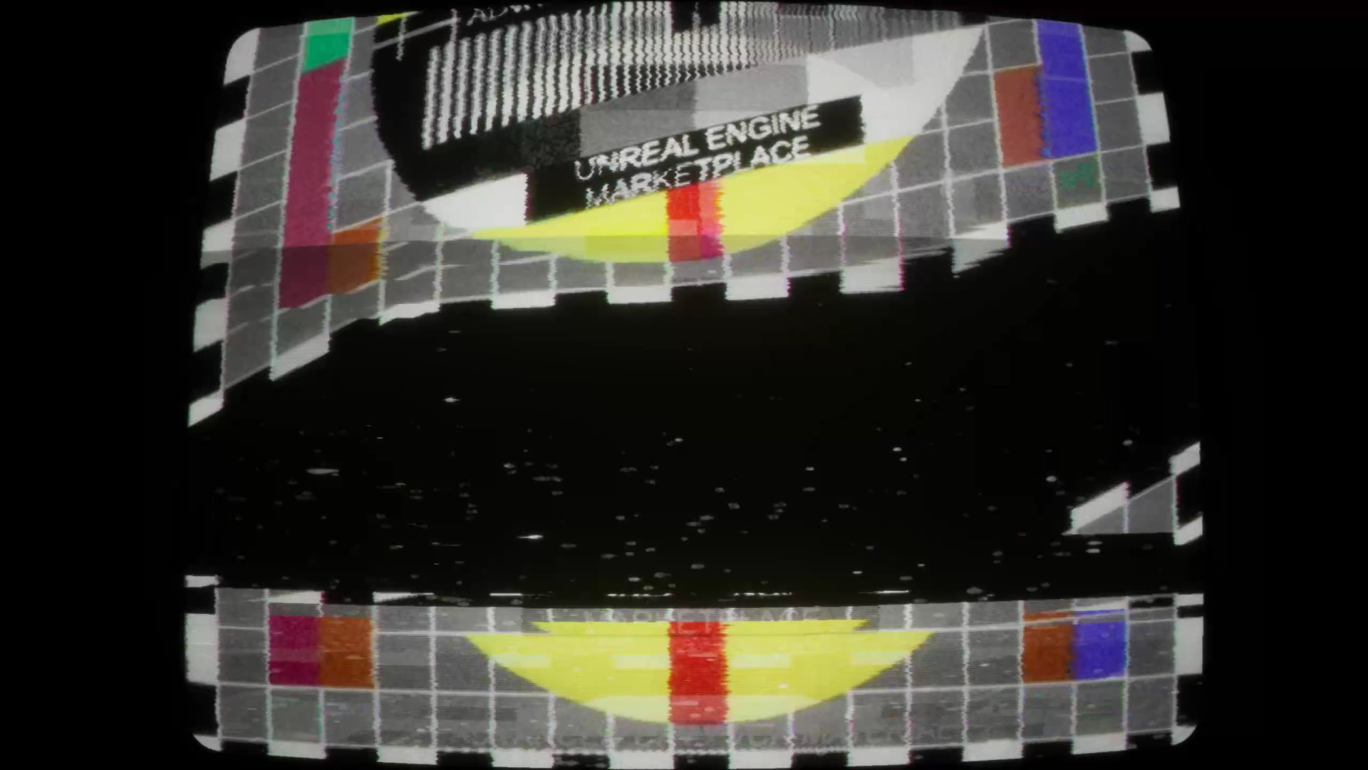 LEAKED GAME ASSETS - Animated CRT TV VCR Effects