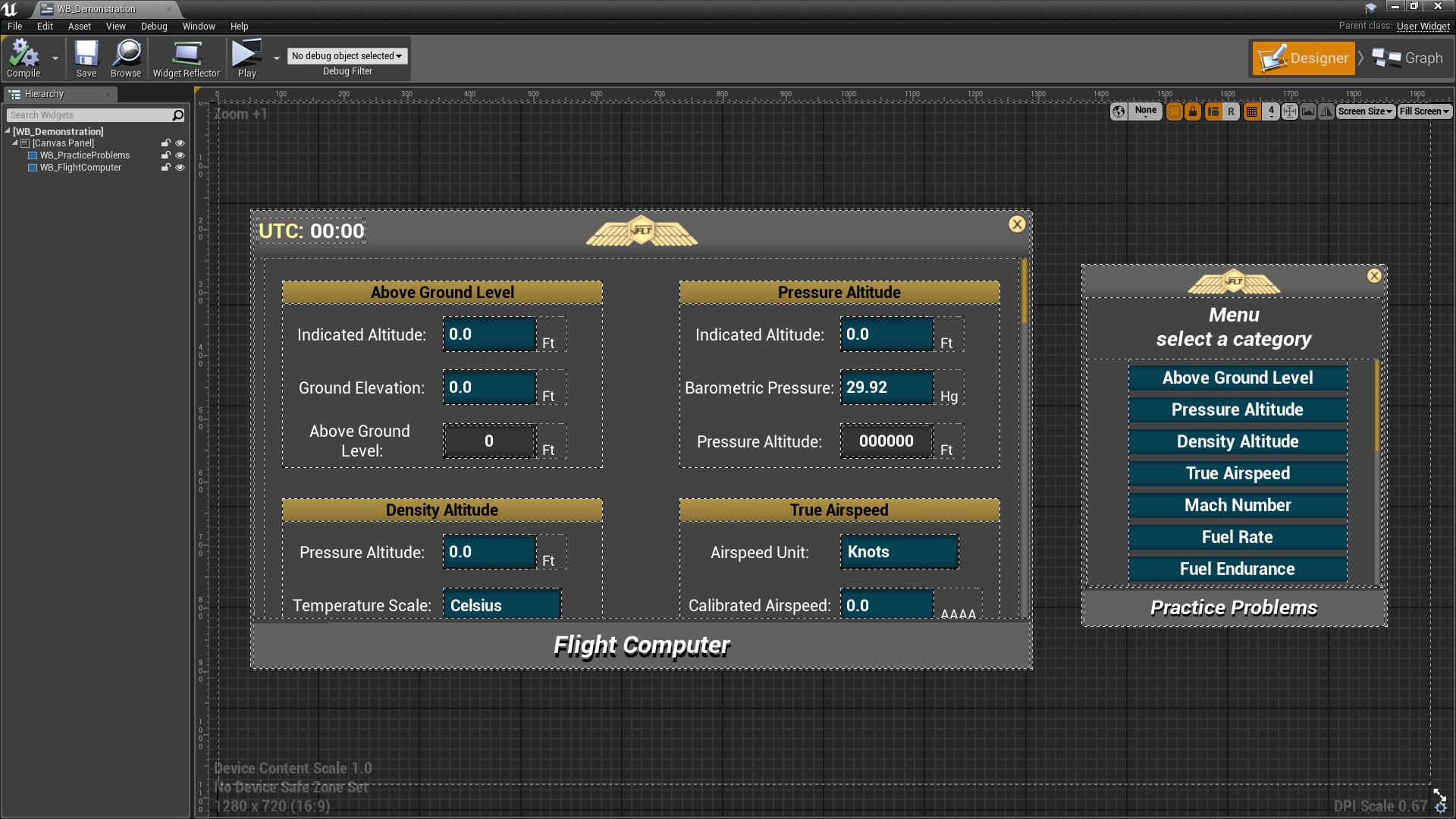 Flight Computer in Blueprints - UE Marketplace
