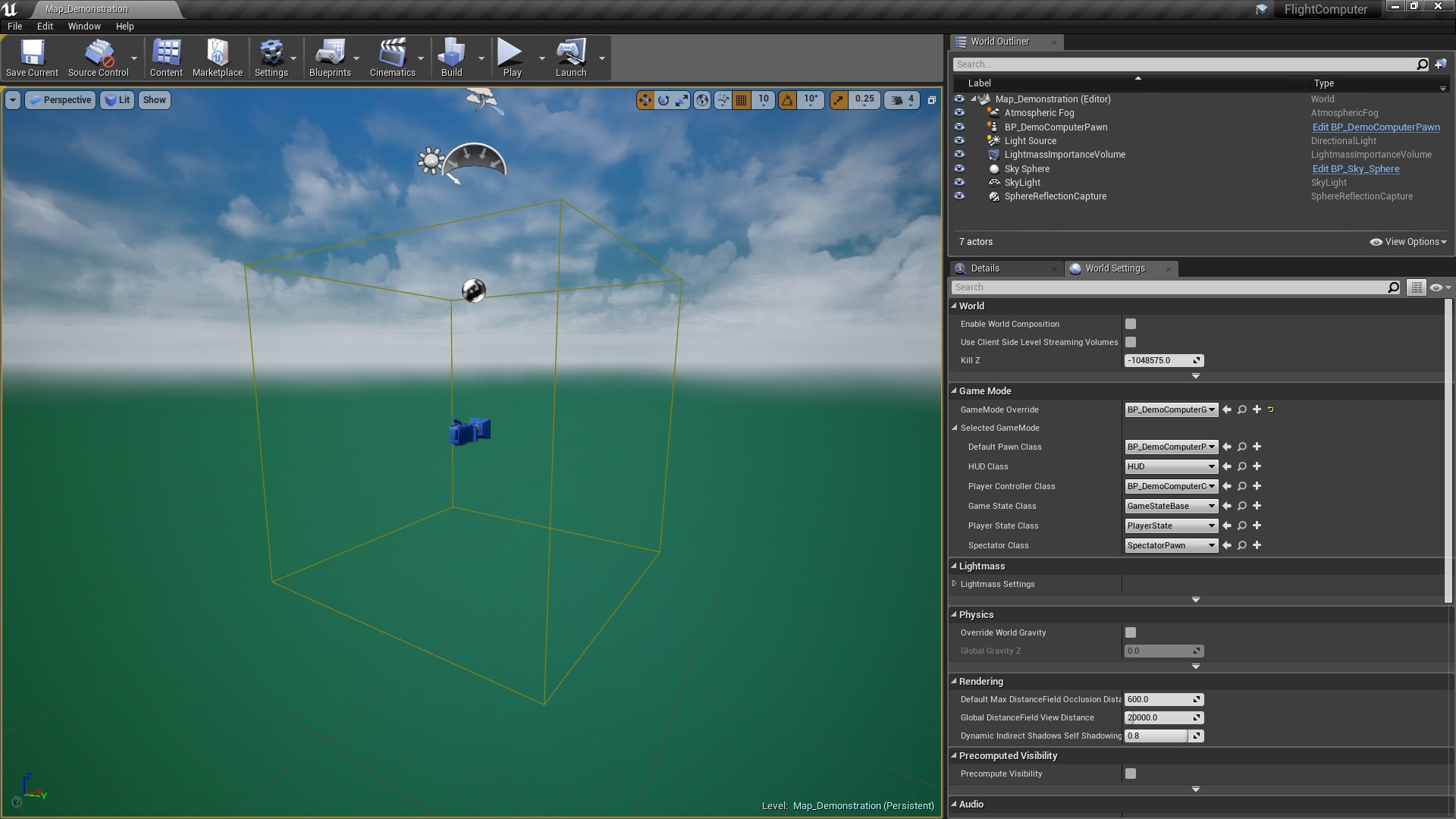 Flight Computer in Blueprints - UE Marketplace