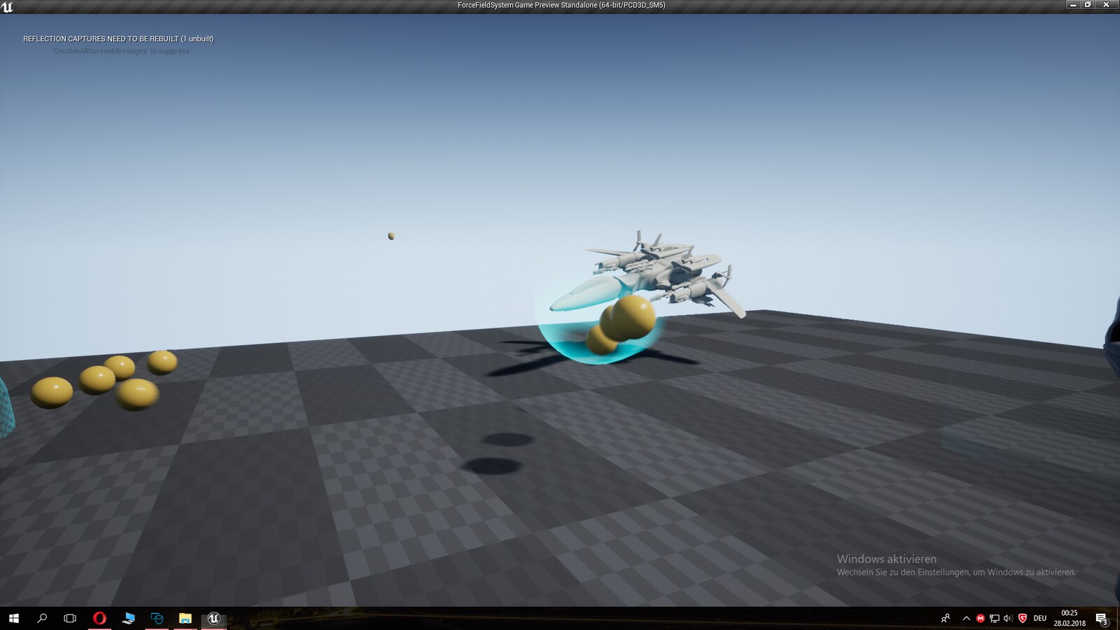 Force Field / Shield - System in Blueprints - UE Marketplace