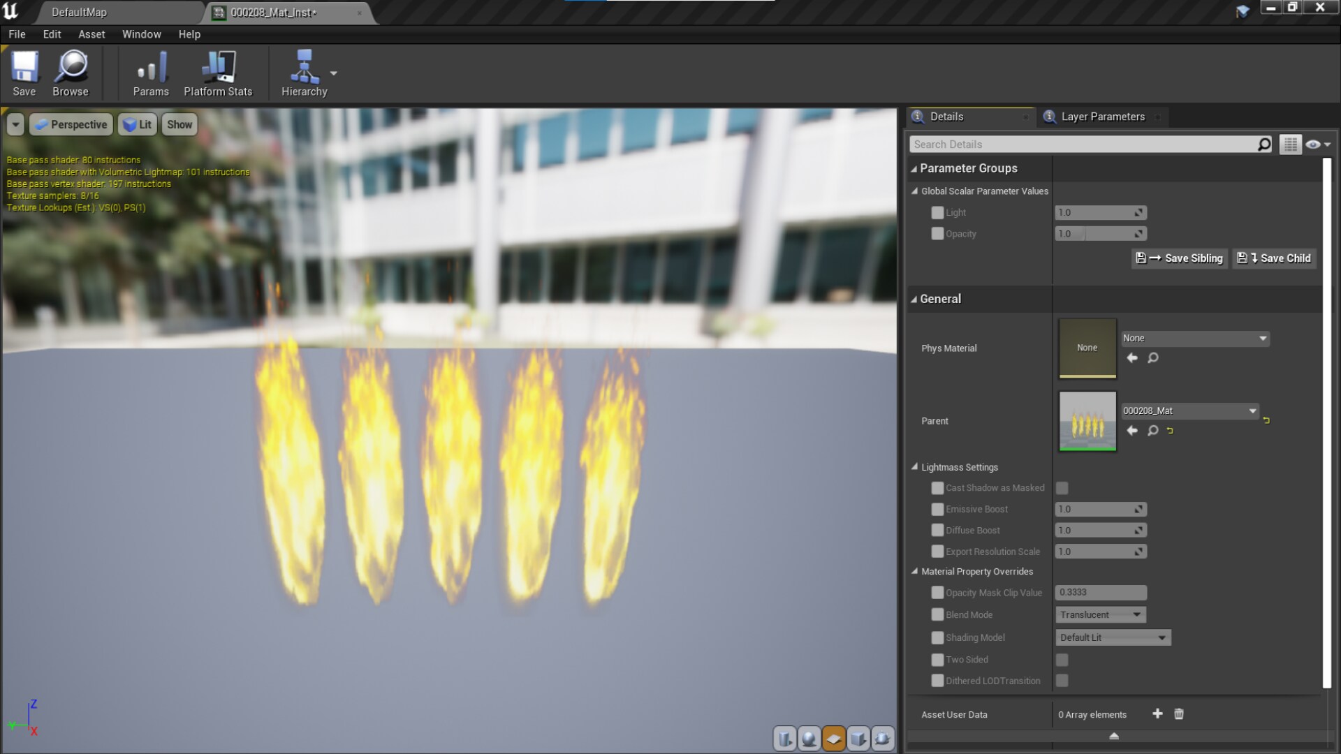 Fire Texture and Particle Simple in Visual Effects - UE Marketplace