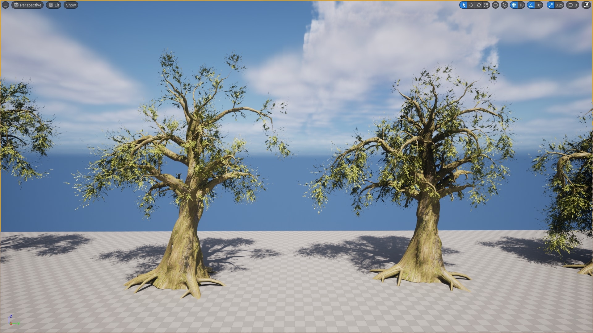 Realistic Trees V3 Pack (10 Tree) in Props - UE Marketplace